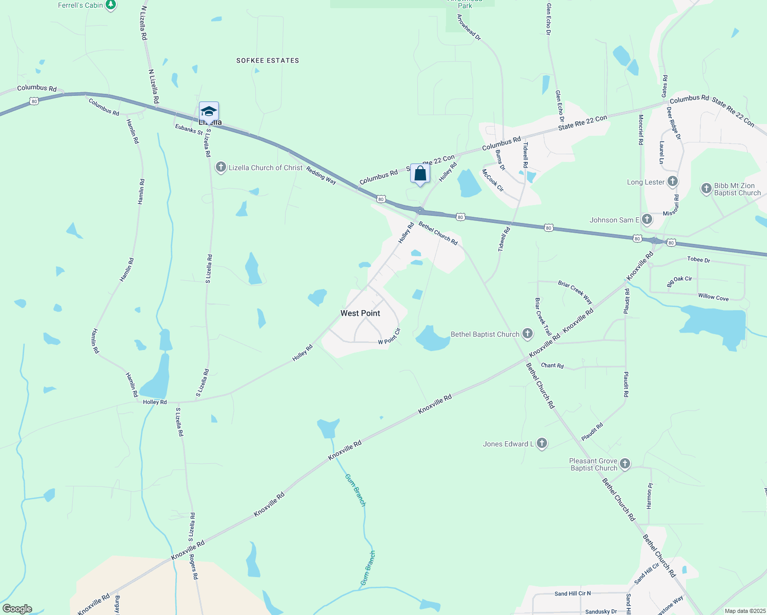 3720 Trophy Place, Lizella GA - Walk Score