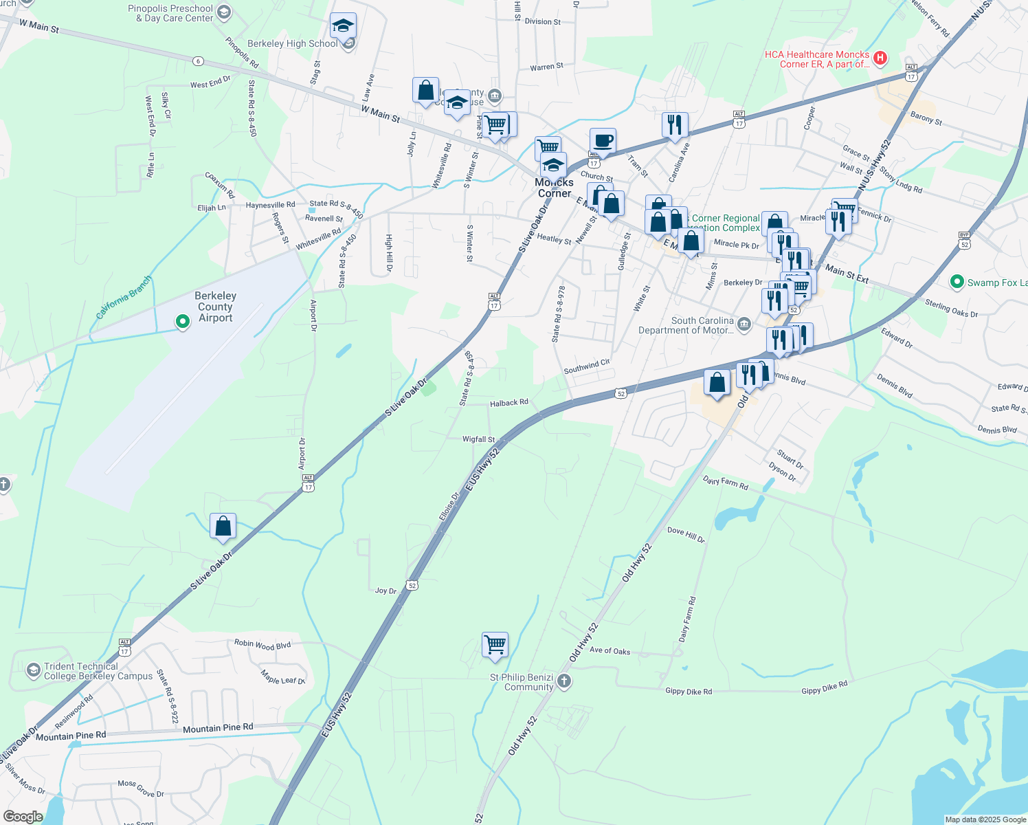 120 Halback Road, Moncks Corner SC - Walk Score