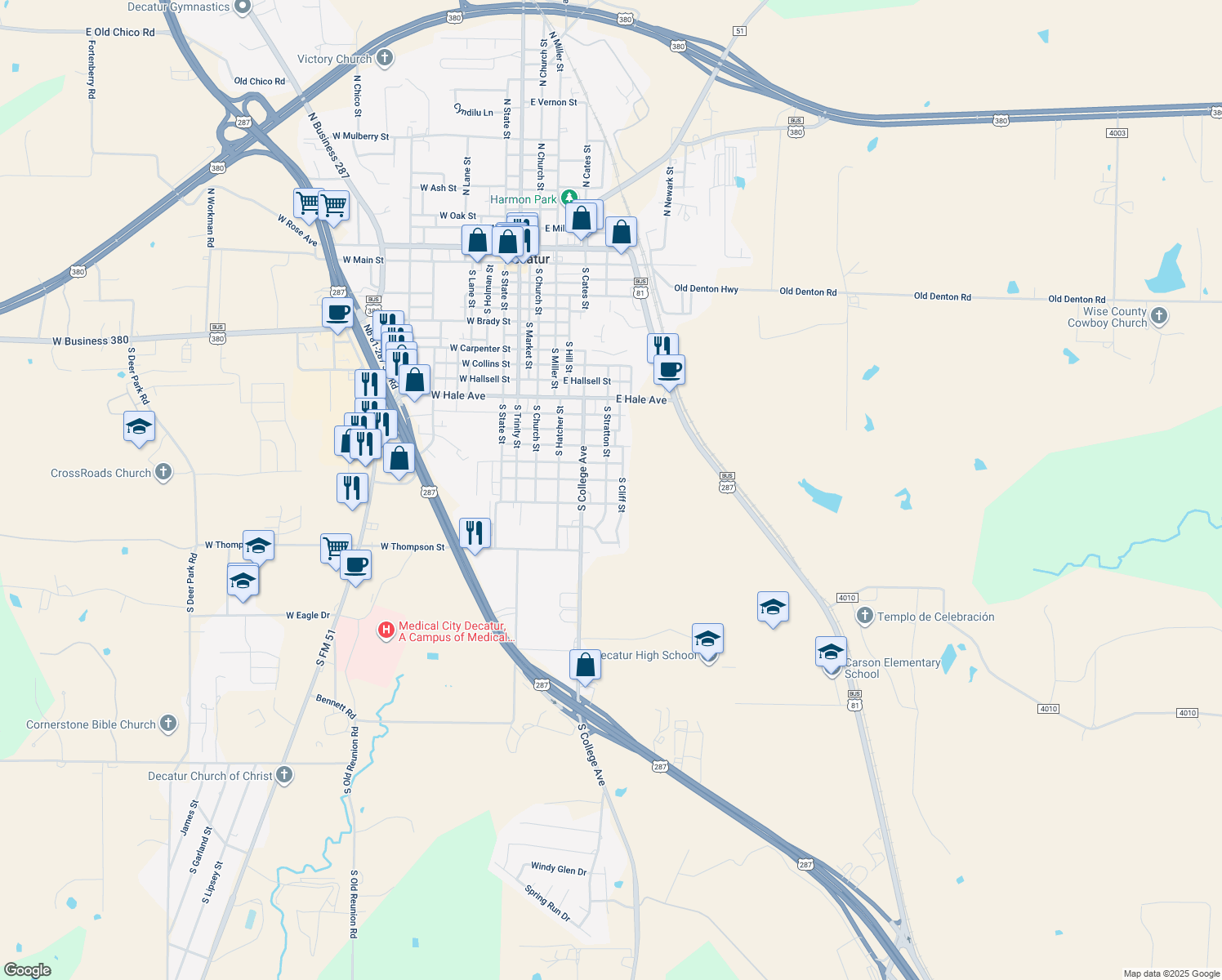 1503 South Stratton Street, Decatur TX - Walk Score