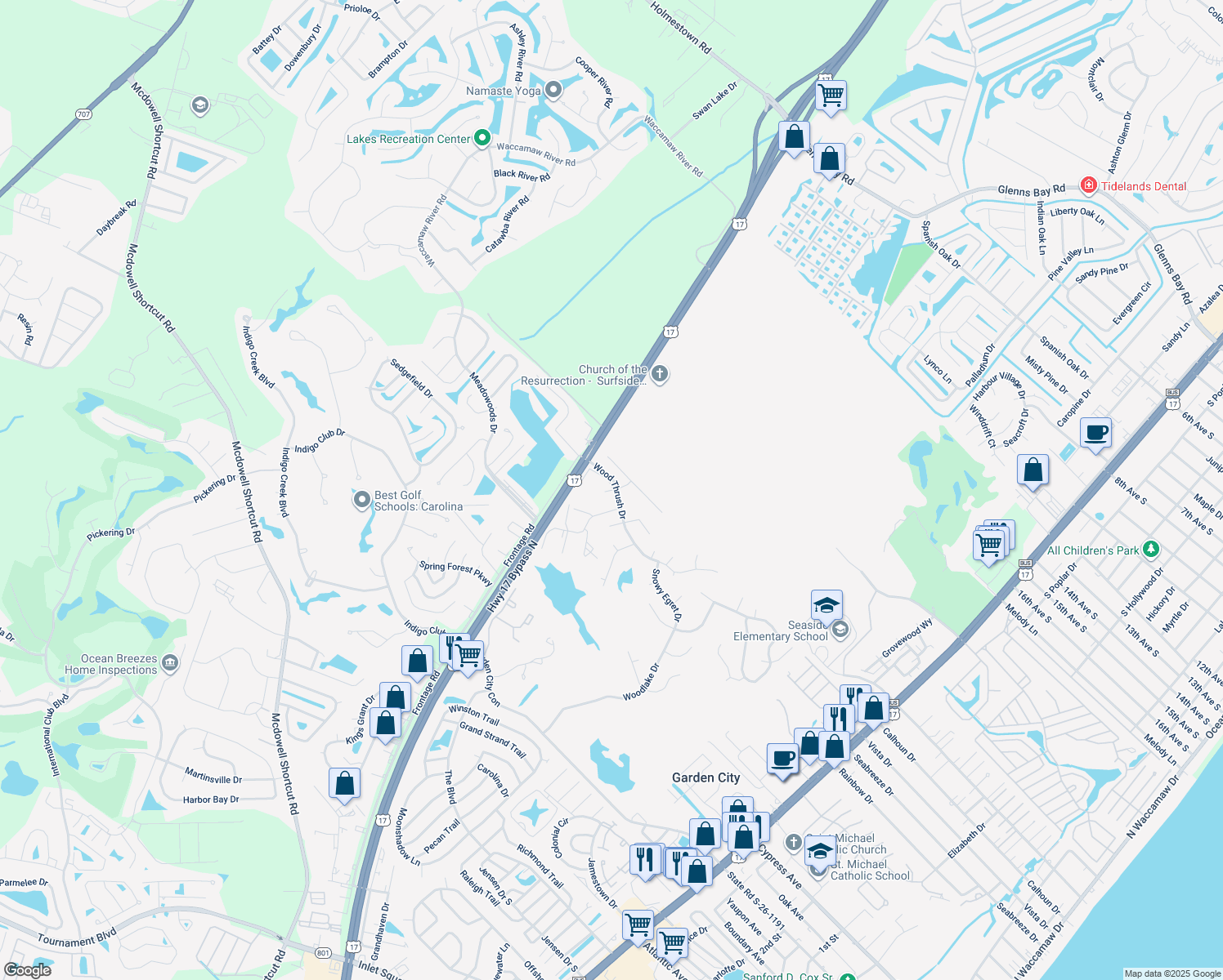 7309 Sweetwater Boulevard, Murrells Inlet SC - Walk Score
