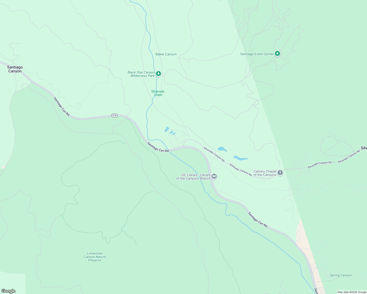 7432 Silverado Canyon Road, Silverado CA - Walk Score