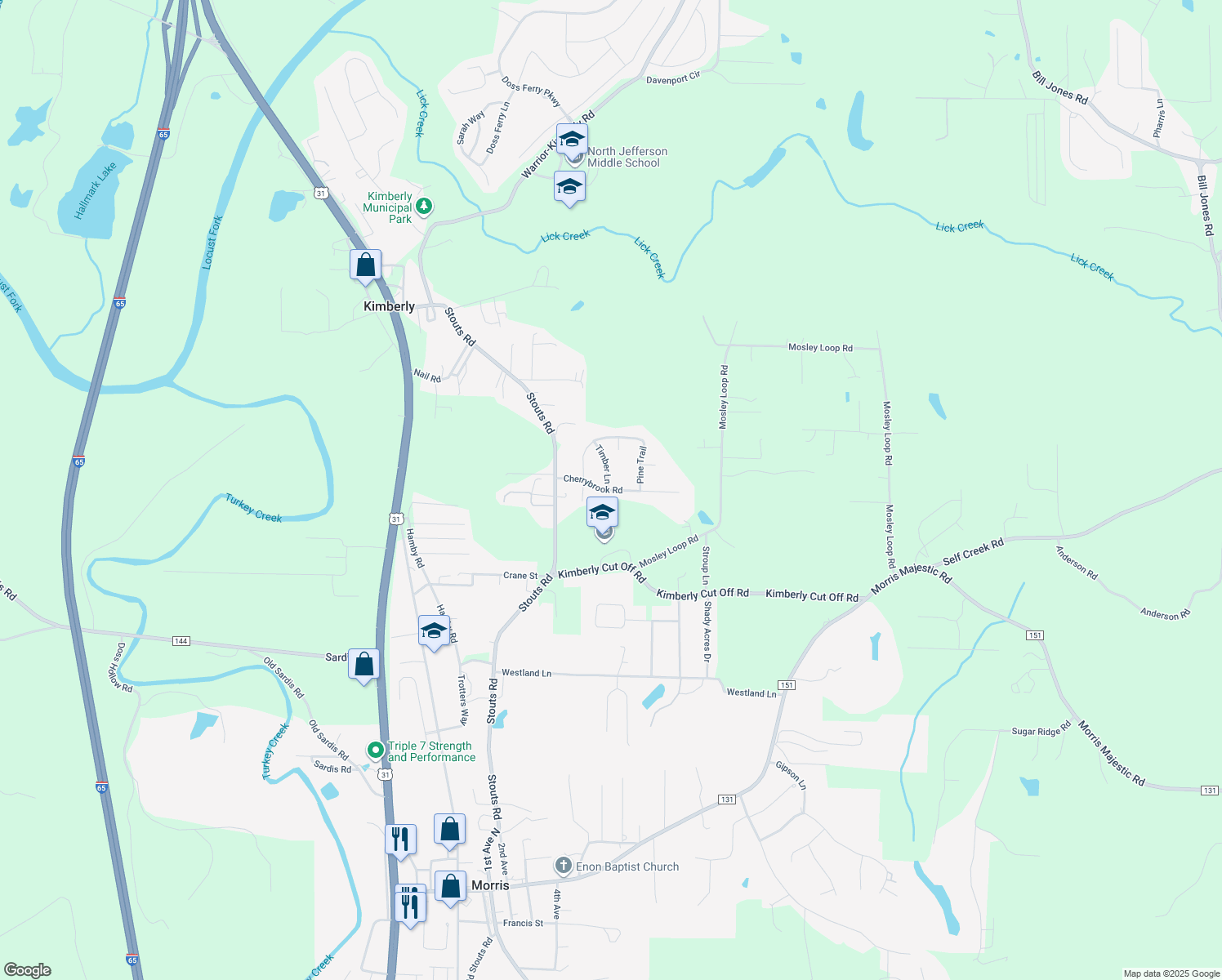 Cherrybrook Road, Kimberly AL - Walk Score