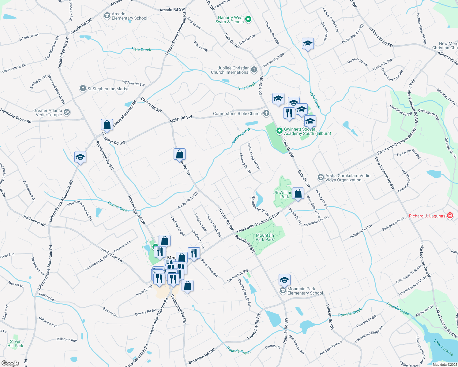 1063 Garner Creek Drive, Lilburn GA - Walk Score