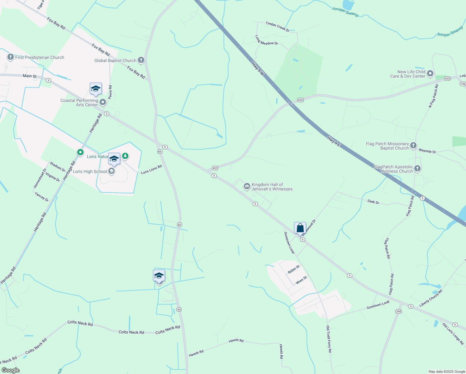 3701-3899 Meeting Street, Loris SC - Walk Score