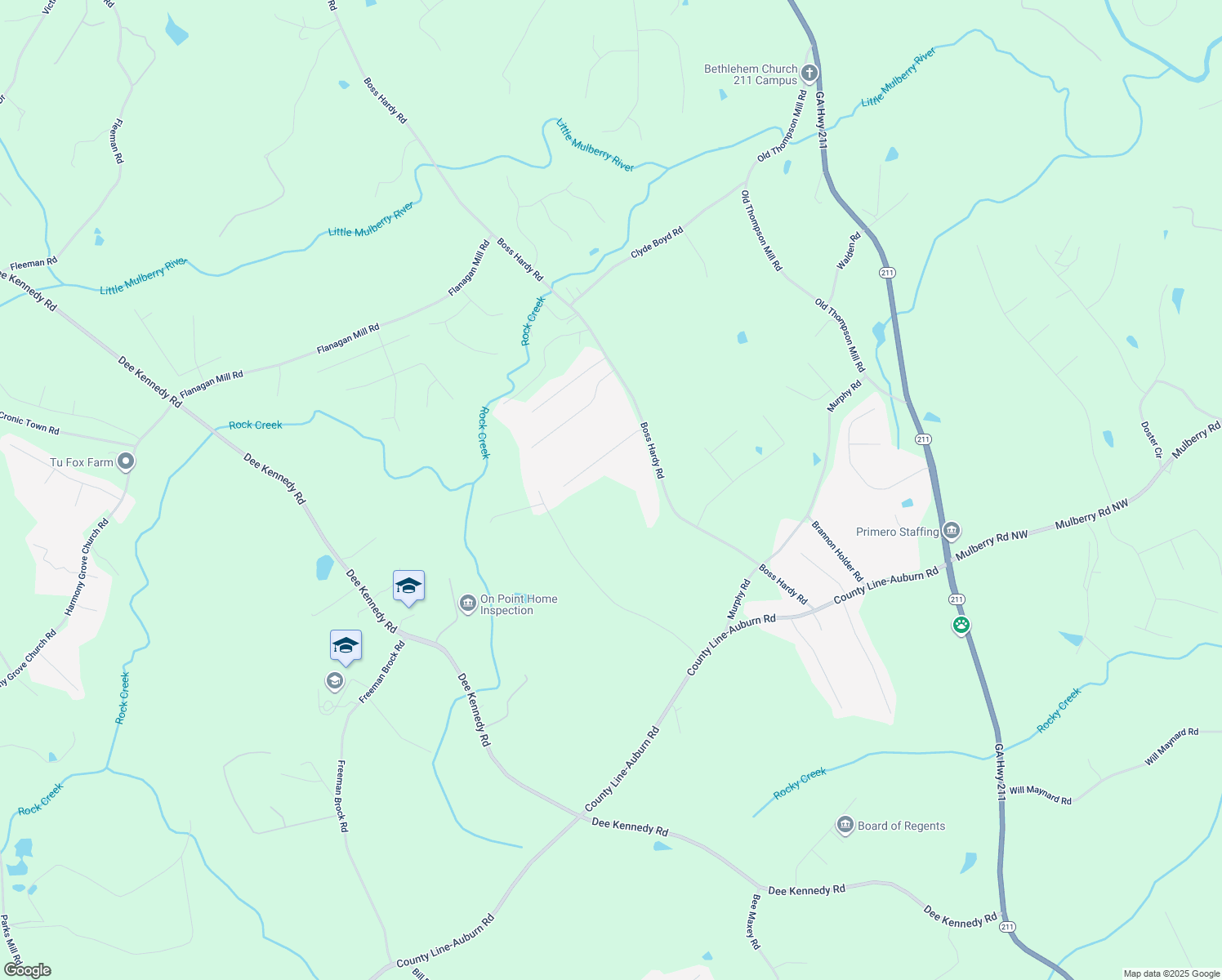 850 Boss Hardy Road, Winder GA - Walk Score