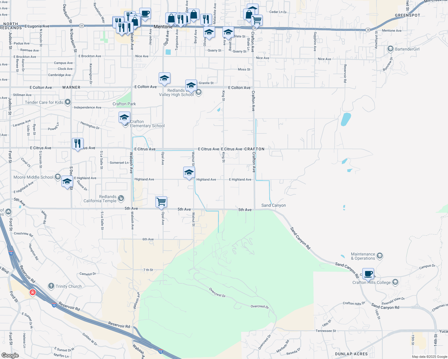 King Street, Redlands CA - Walk Score