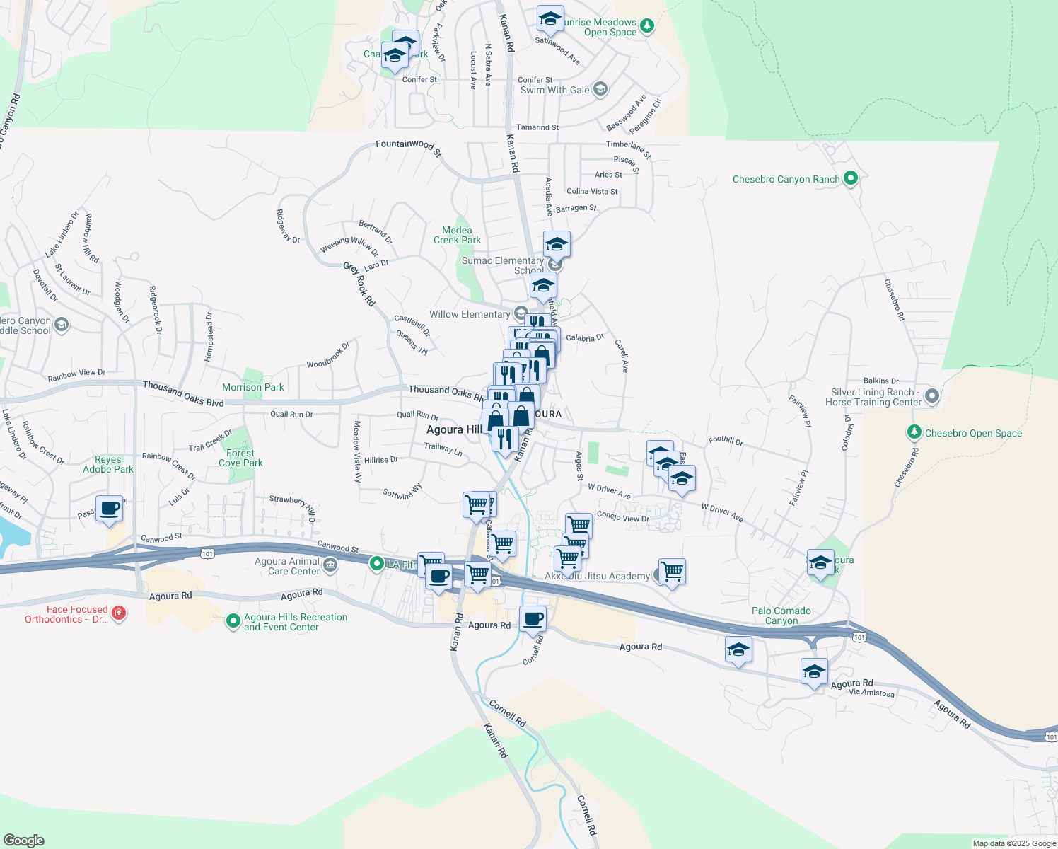 5653 Kanan Road, Agoura Hills CA - Walk Score