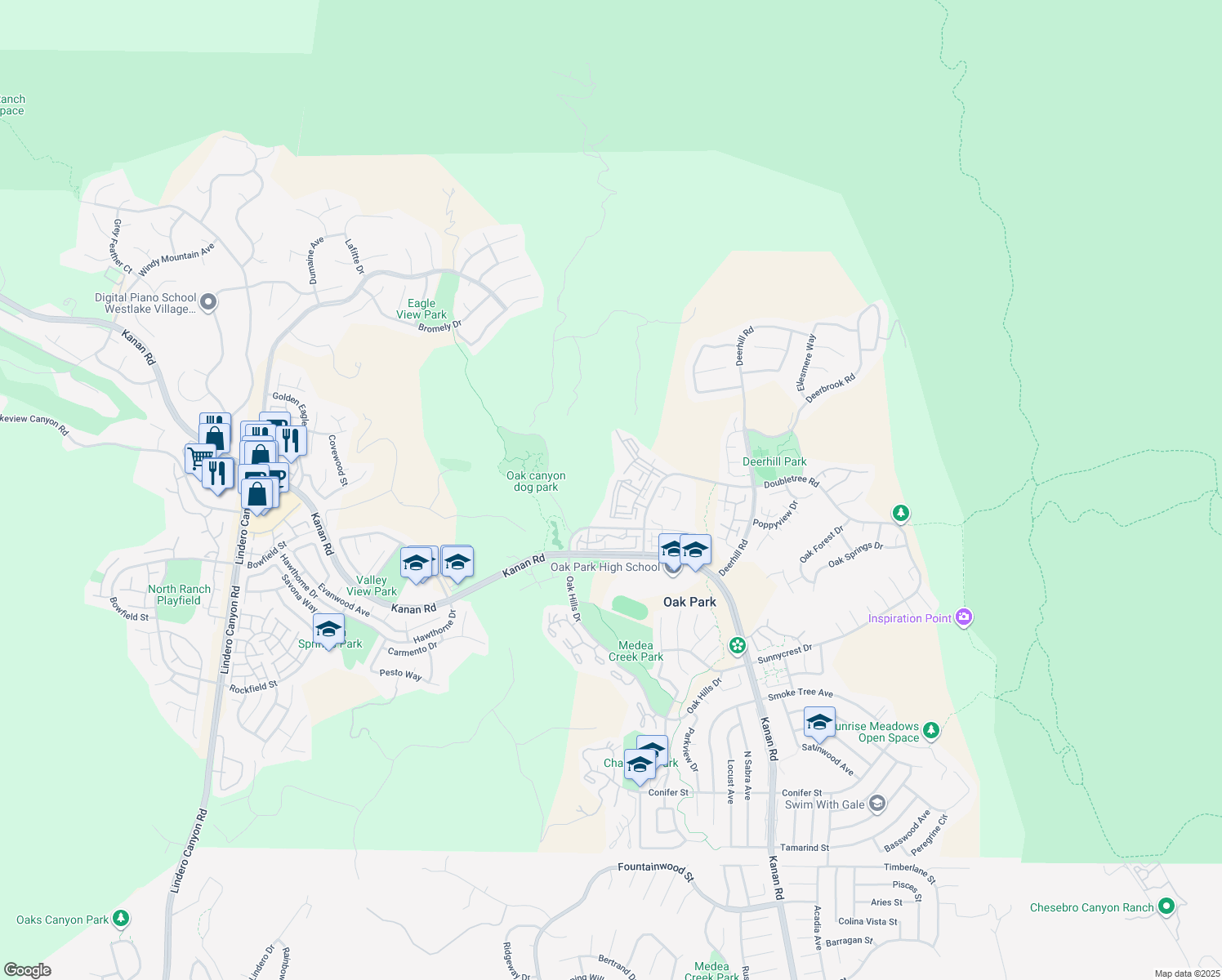 675 Oak Run Trail, Oak Park CA - Walk Score