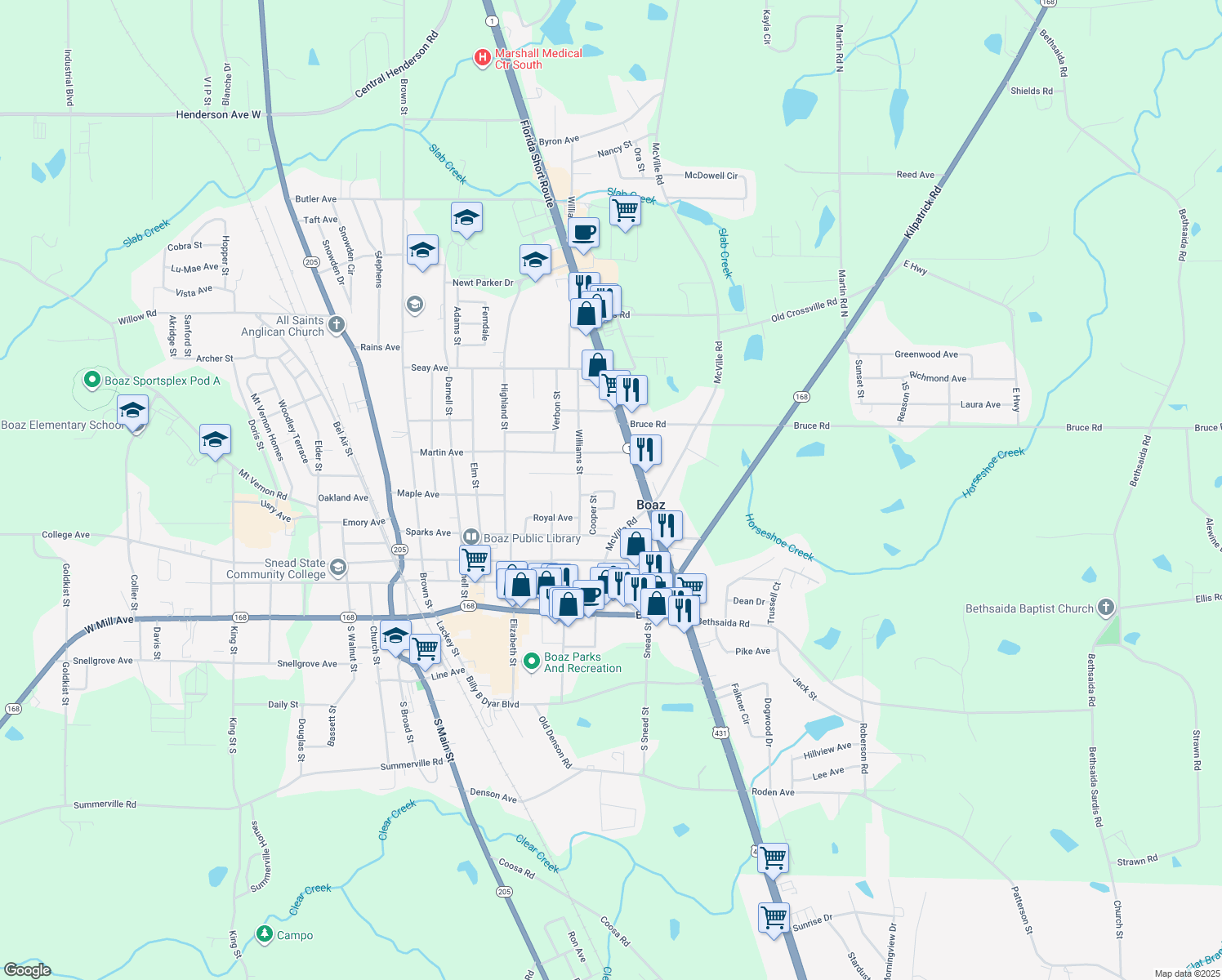 Sardis Road, Boaz AL - Walk Score