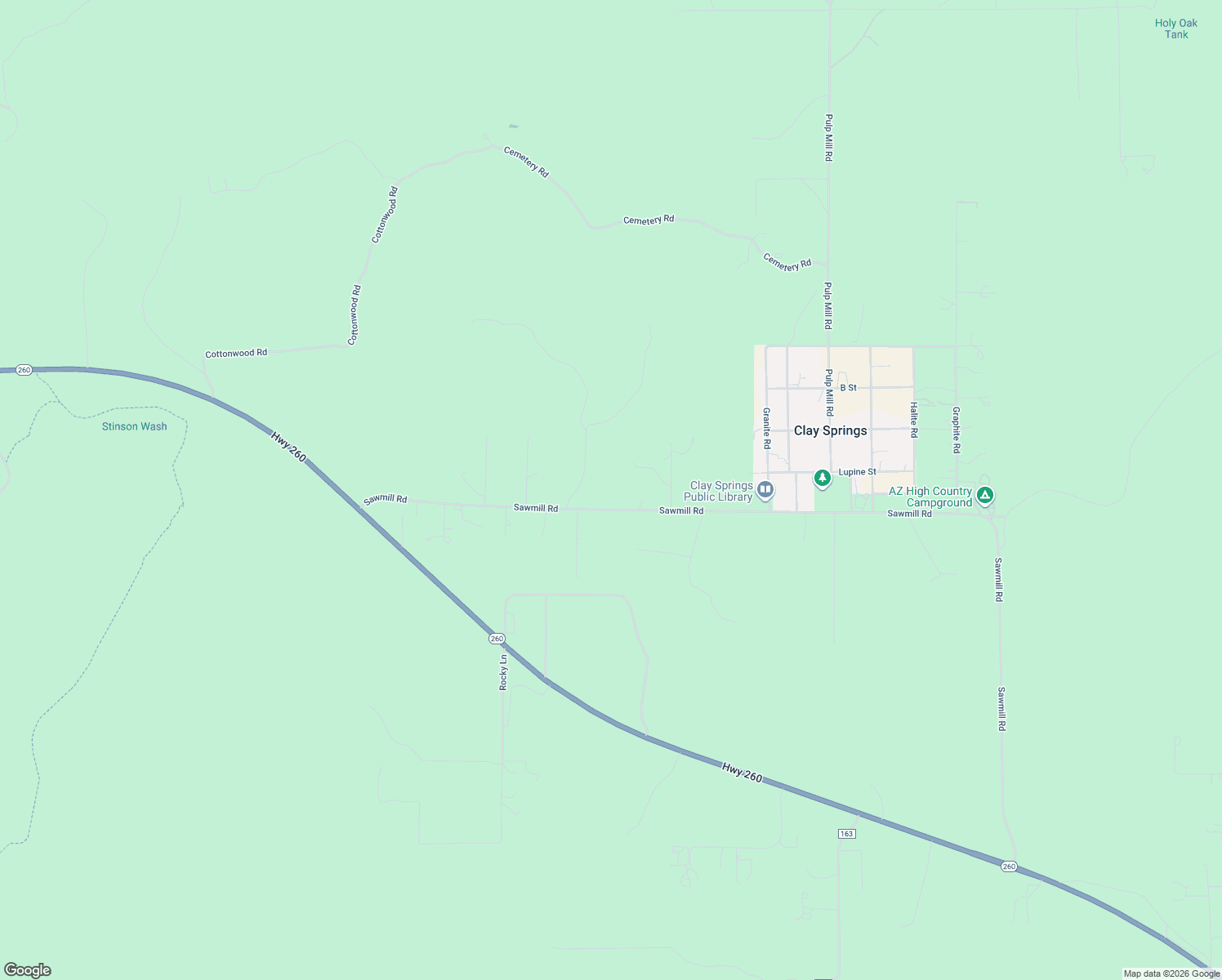 4850 Sawmill Road, Show Low AZ - Walk Score