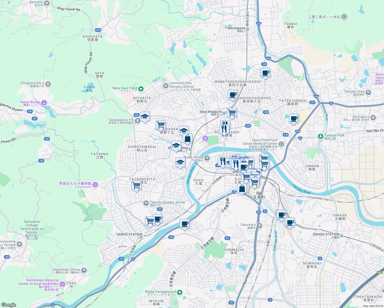 Sango Nara - Walk Score