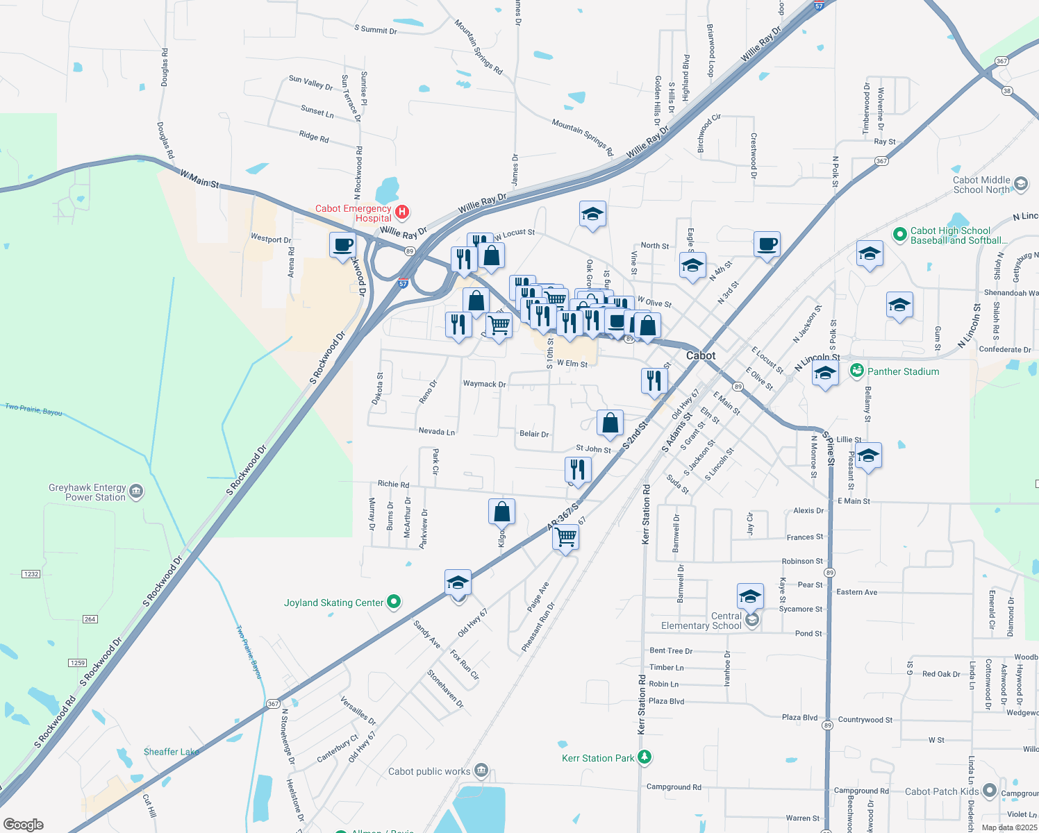 62 Saint John Street, Cabot AR - Walk Score