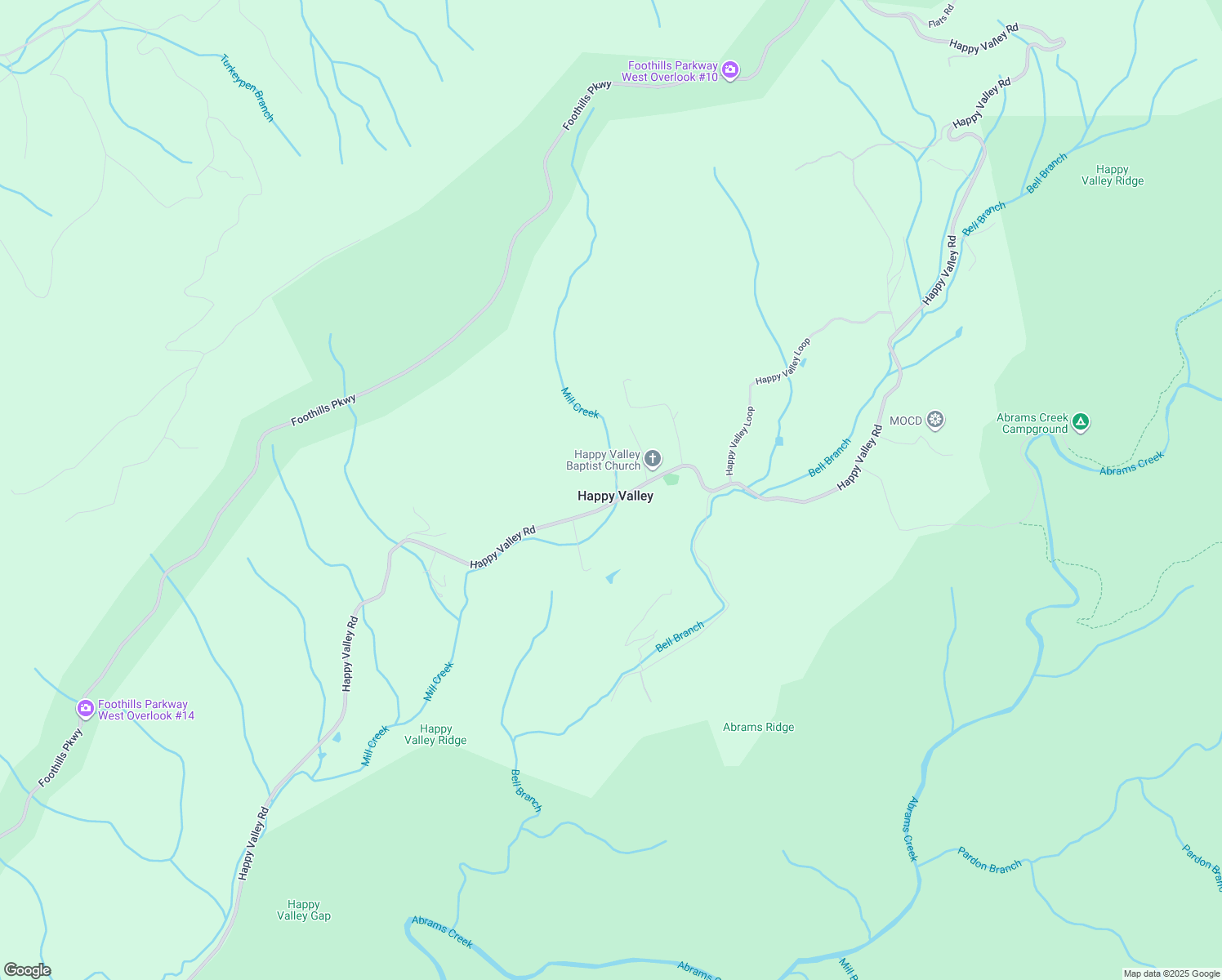 6486 Happy Valley Road, Tallassee TN - Walk Score