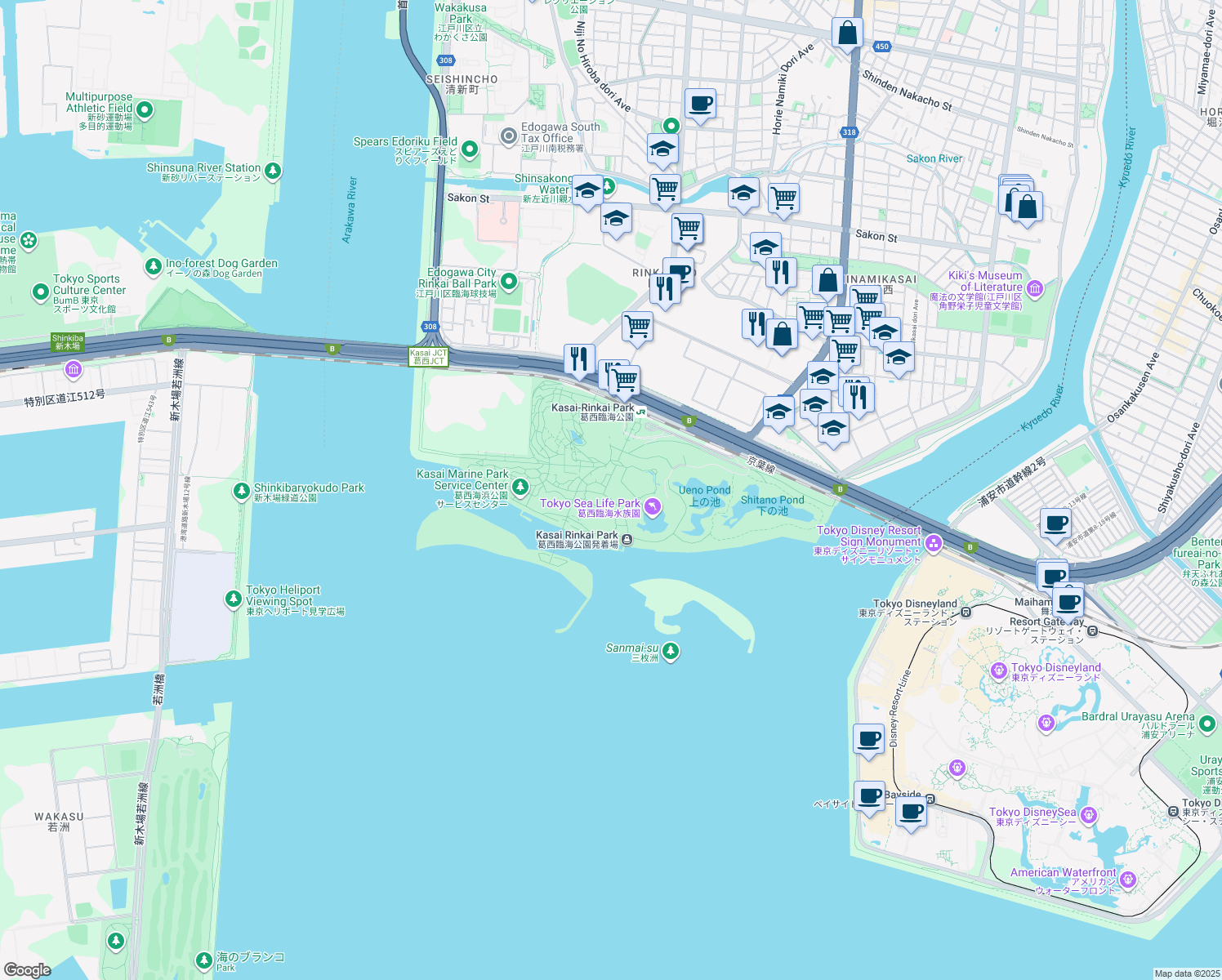 Edogawa City Tokyo - Walk Score