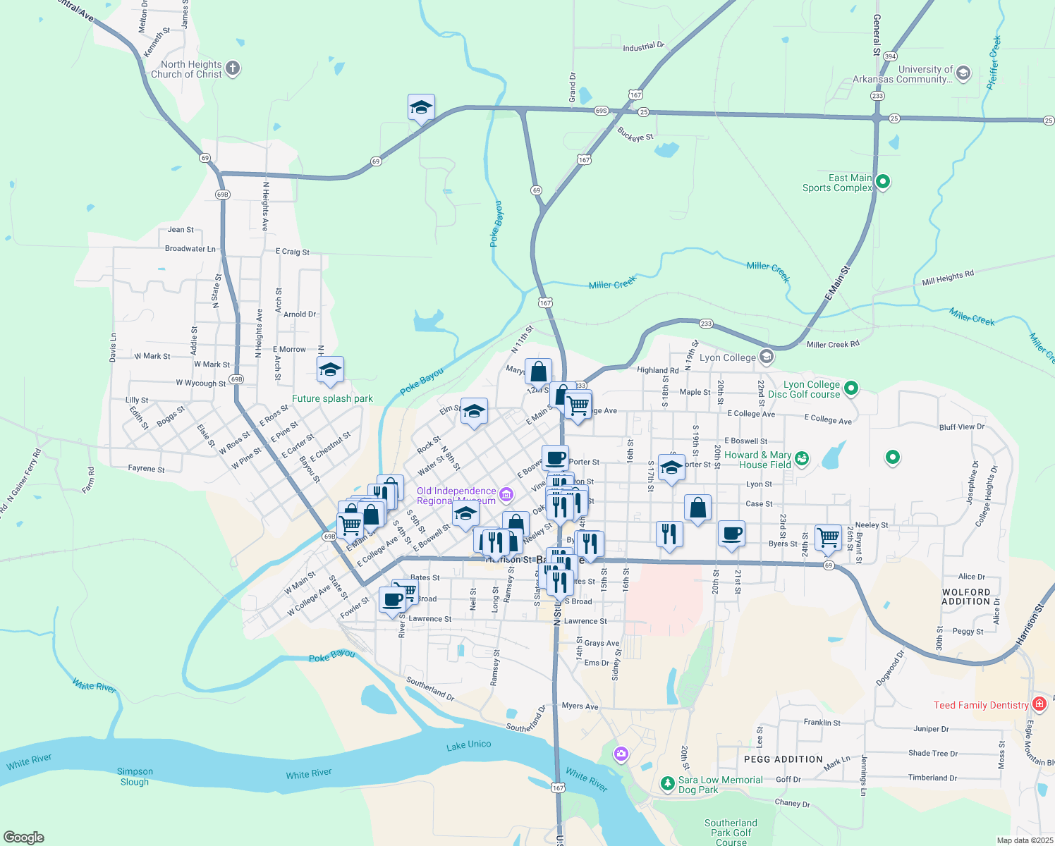 1180 East Main Street, Batesville AR - Walk Score