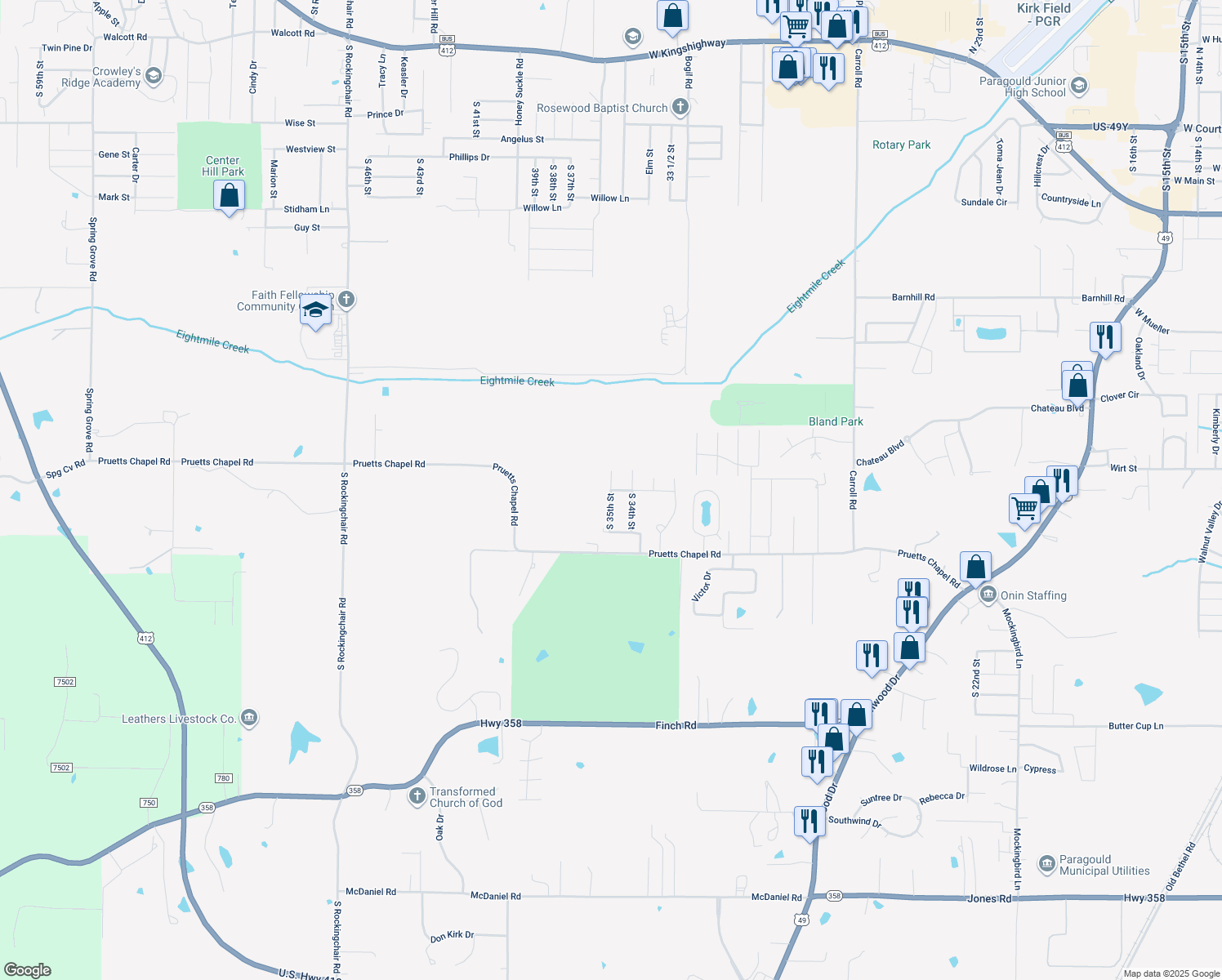 South 35th Street, Paragould AR - Walk Score