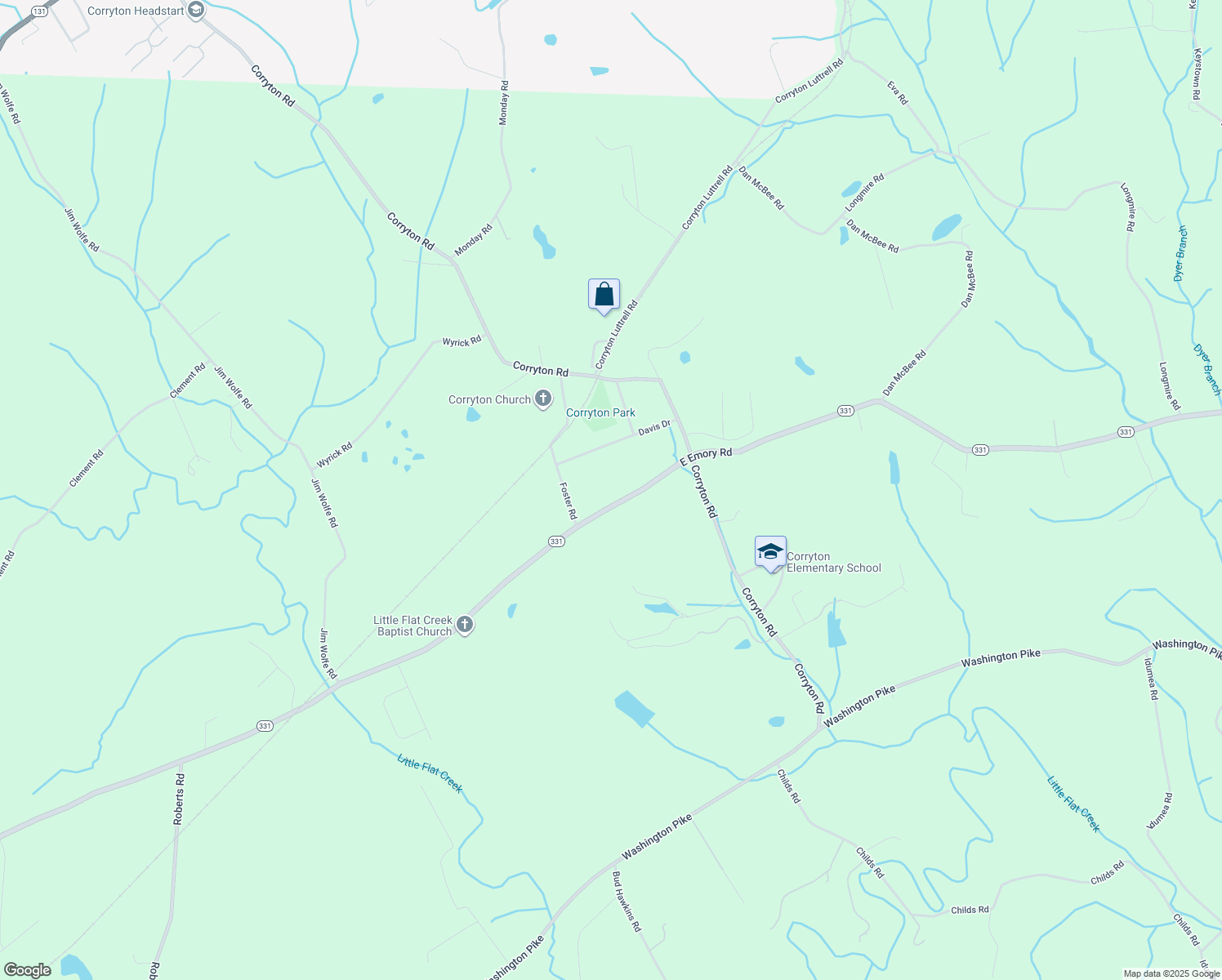 9323 Emory Road Northeast, Corryton TN - Walk Score