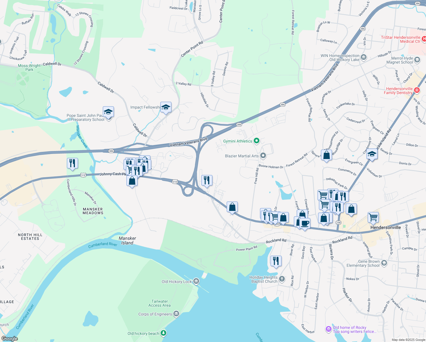 1080 West Main Street, Hendersonville TN - Walk Score