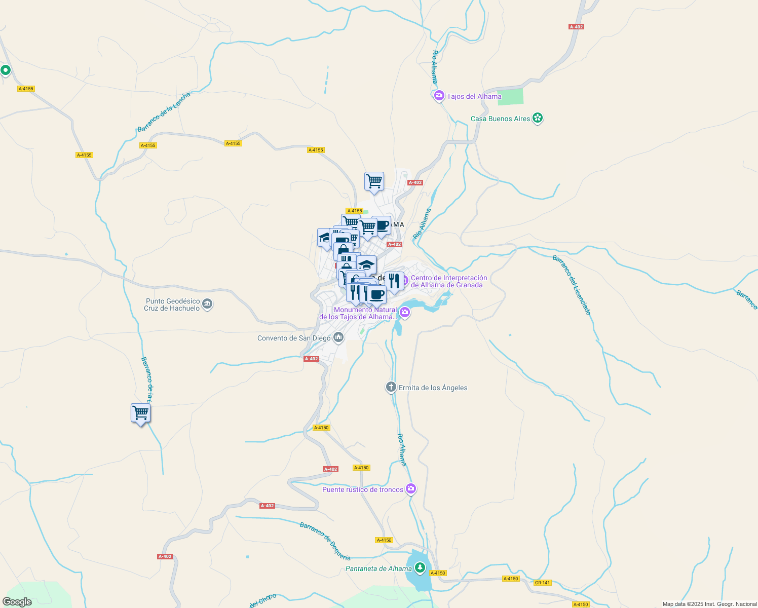 Alhama de Granada AN - Walk Score