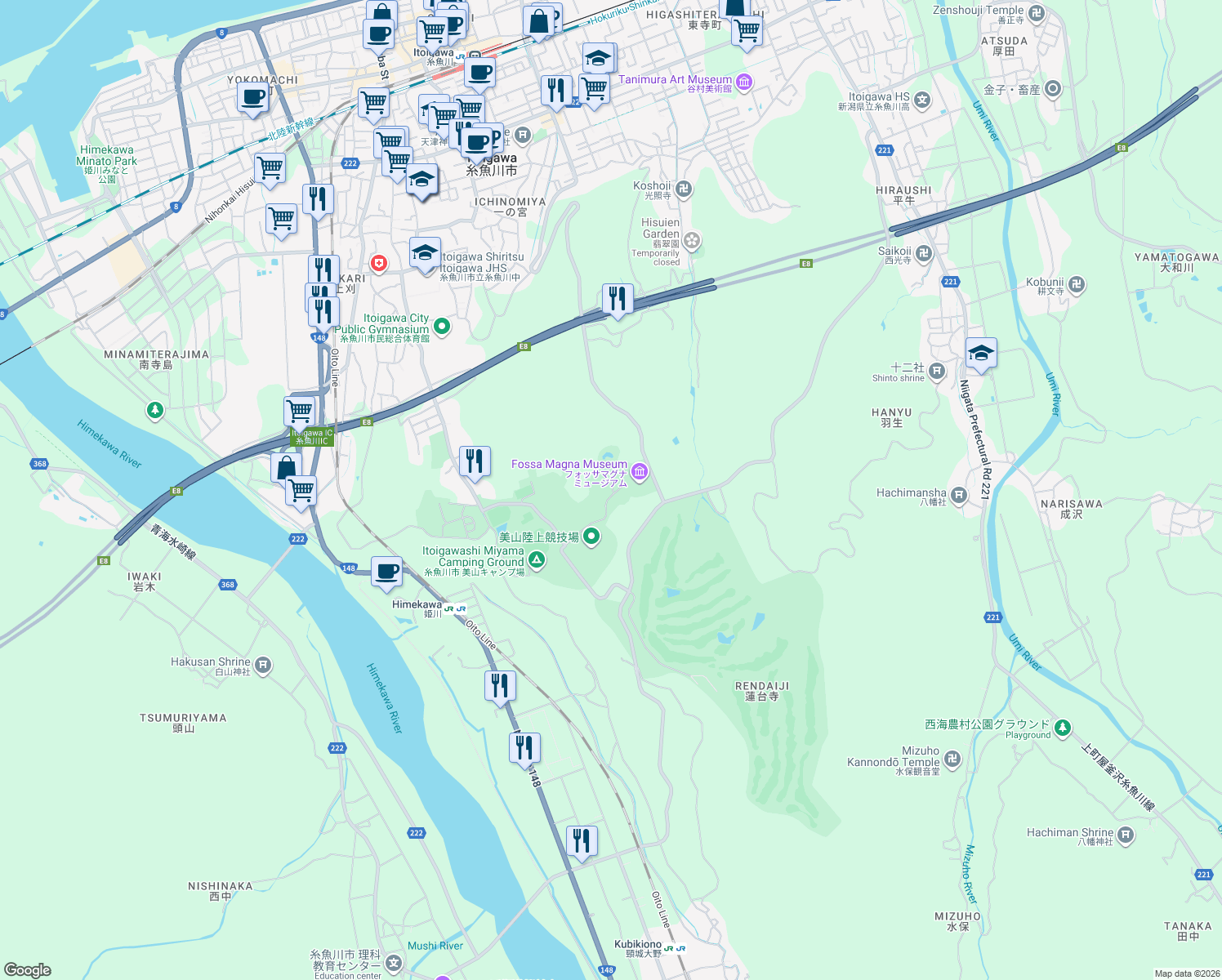 Itoigawa Niigata - Walk Score