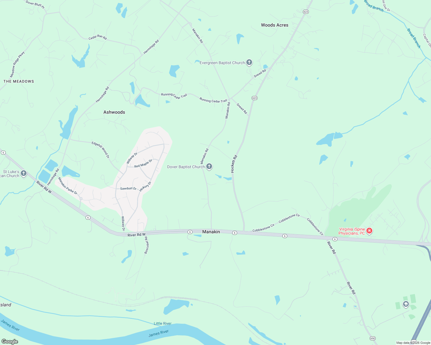 633 Manakin Road, Manakin-Sabot VA - Walk Score