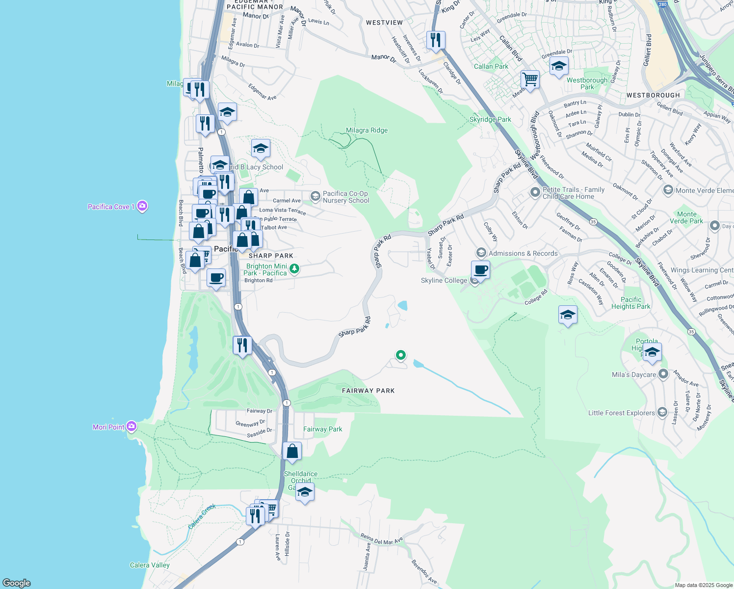 0 Gypsy Hill Road, Pacifica CA - Walk Score