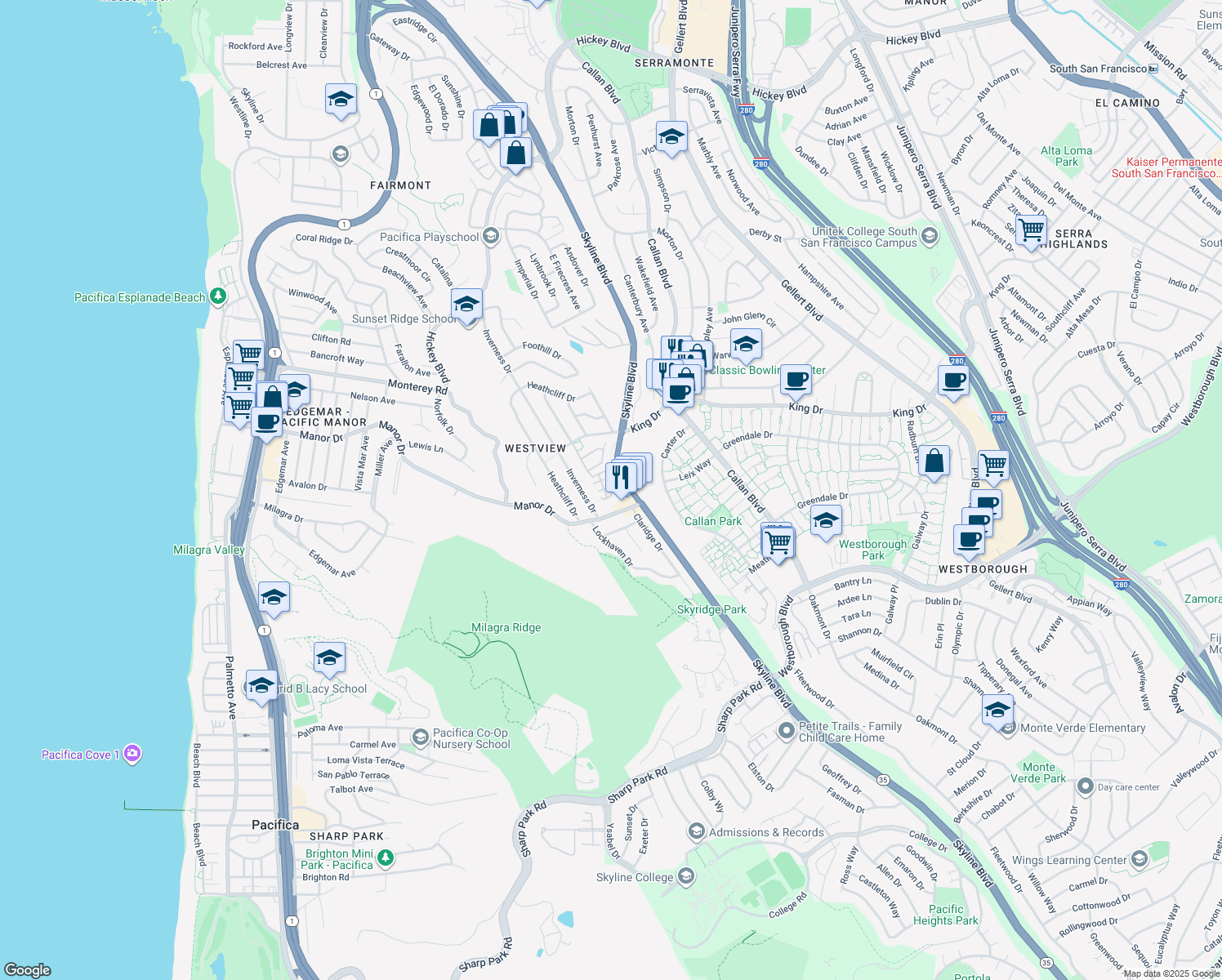 369 Sycamore Street, Pacifica CA - Walk Score