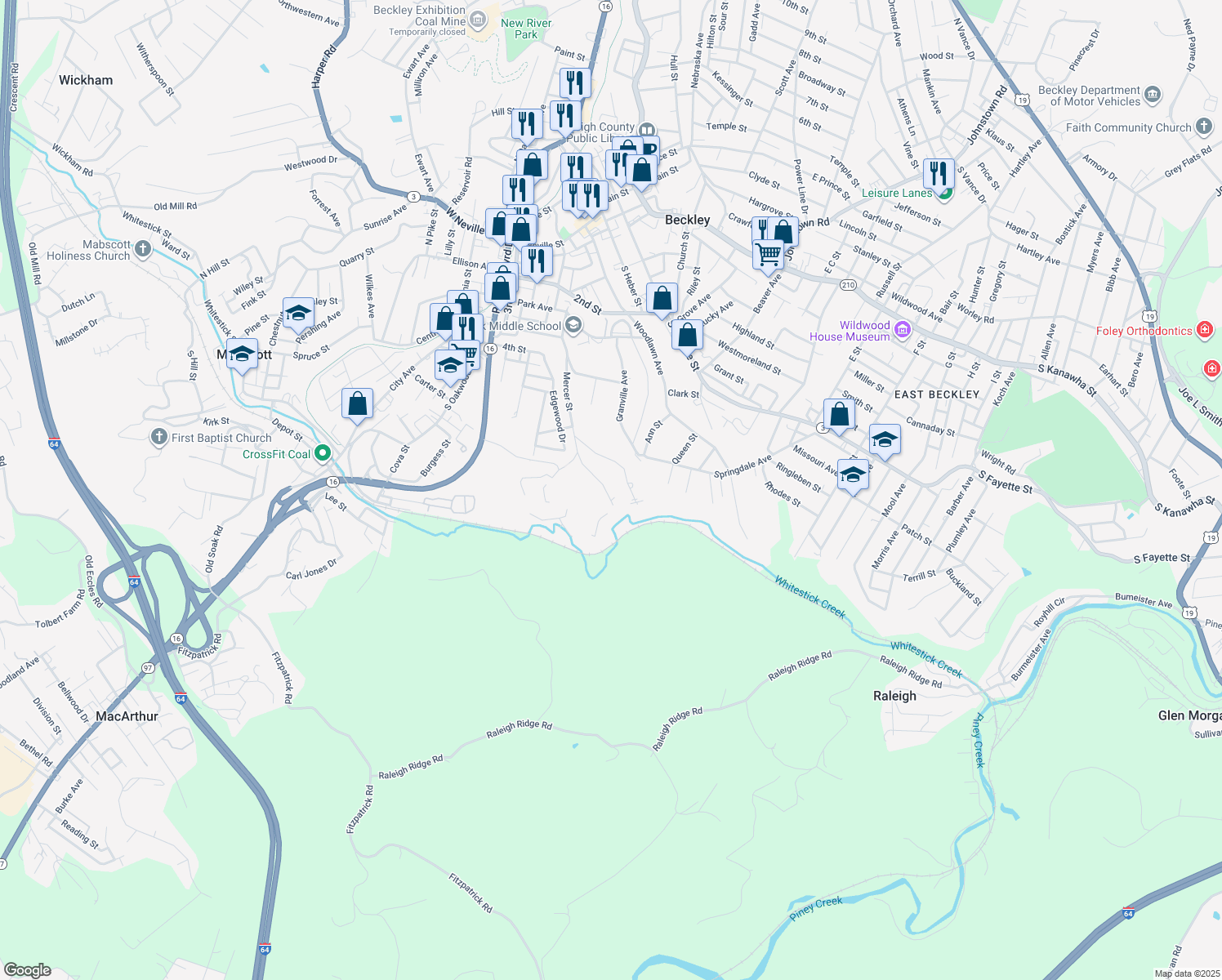 107 Hart Street, Beckley WV - Walk Score