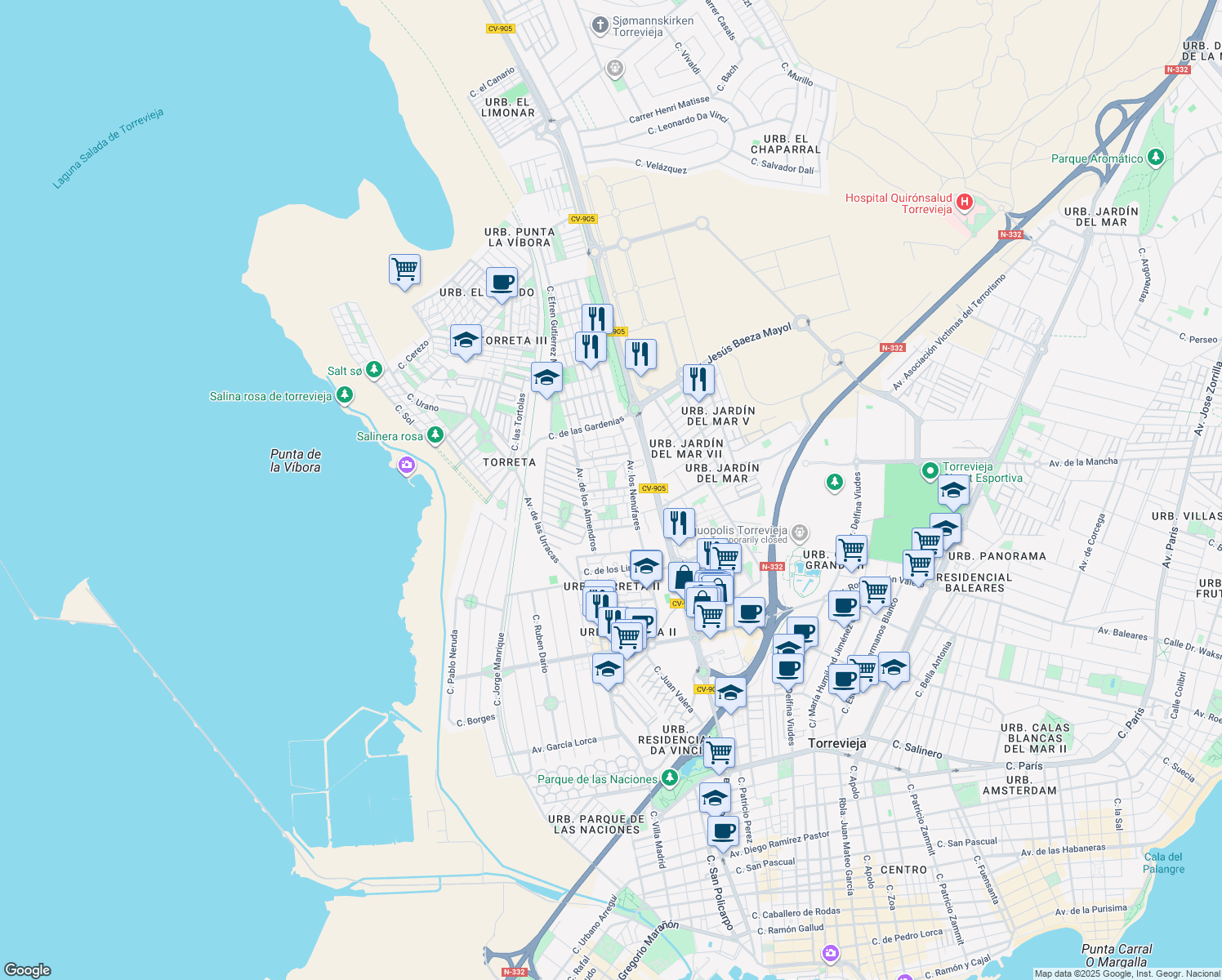 655 Urbanización Torreta II, Torrevieja Comunidad Valenciana - Walk Score
