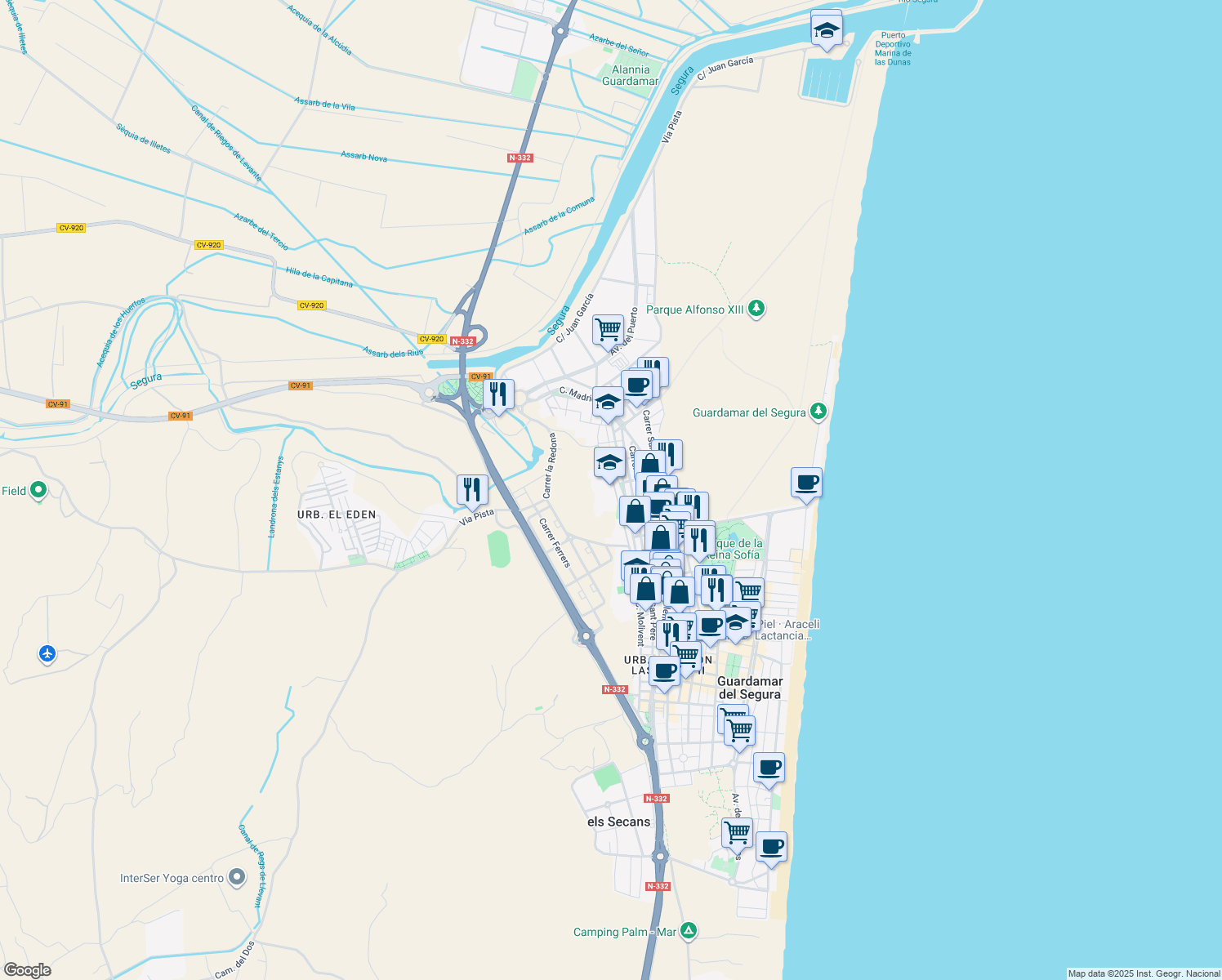 Calle Italia, Guardamar del Segura Alicante - Walk Score