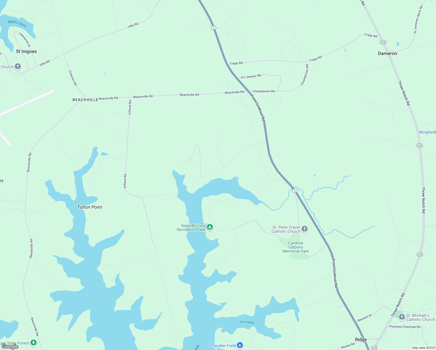 48605 Whitaker Road, Saint Inigoes MD - Walk Score