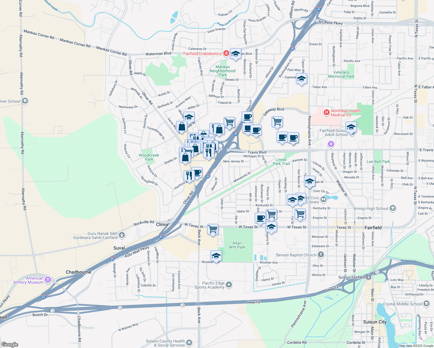 1865 New Jersey Street, Fairfield CA - Walk Score