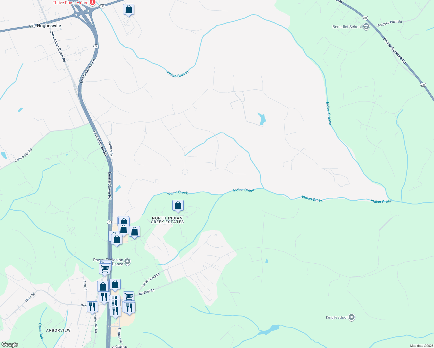 7141 Juliette Low Lane, Hughesville MD - Walk Score