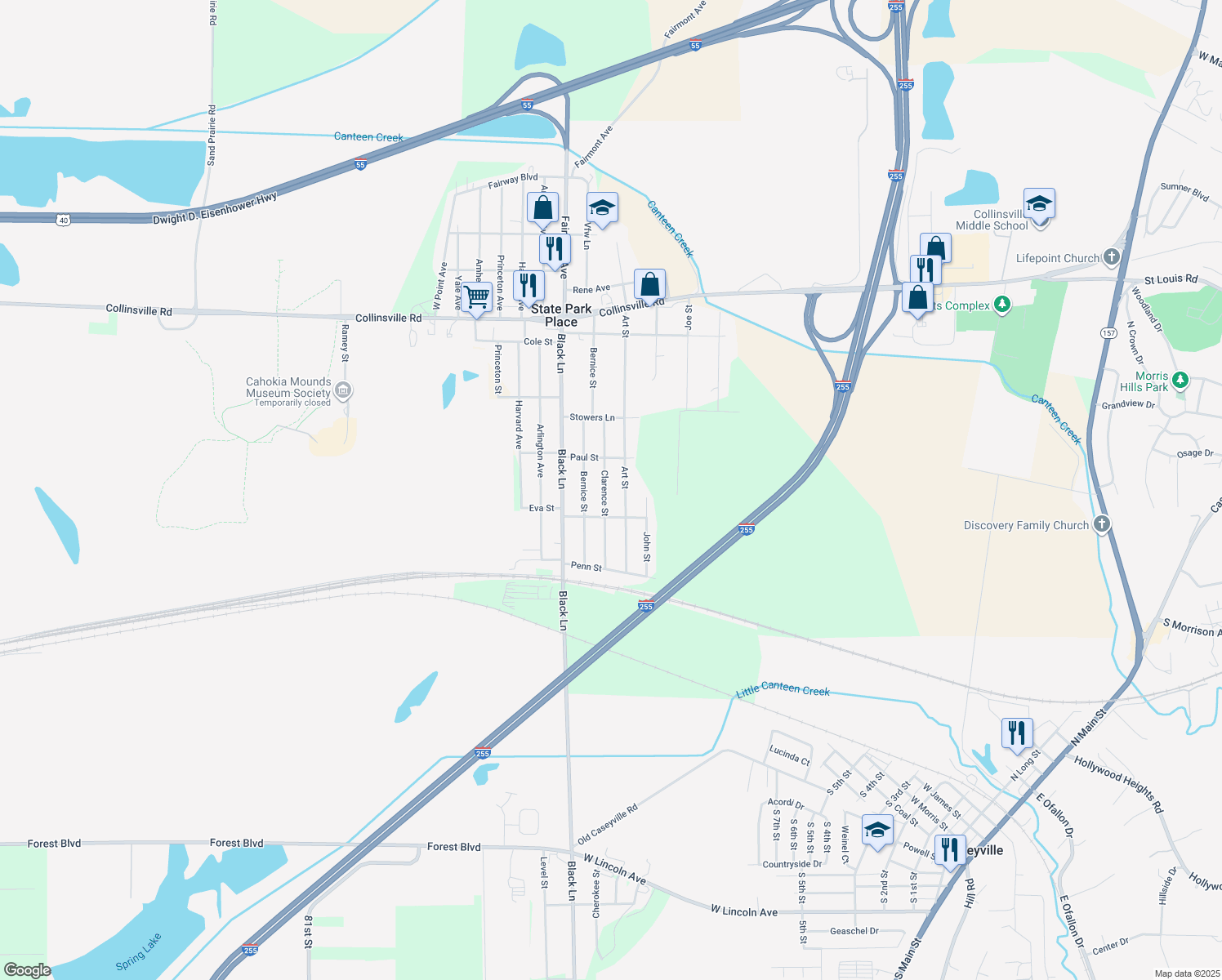 416 Clarence Street, Collinsville IL - Walk Score