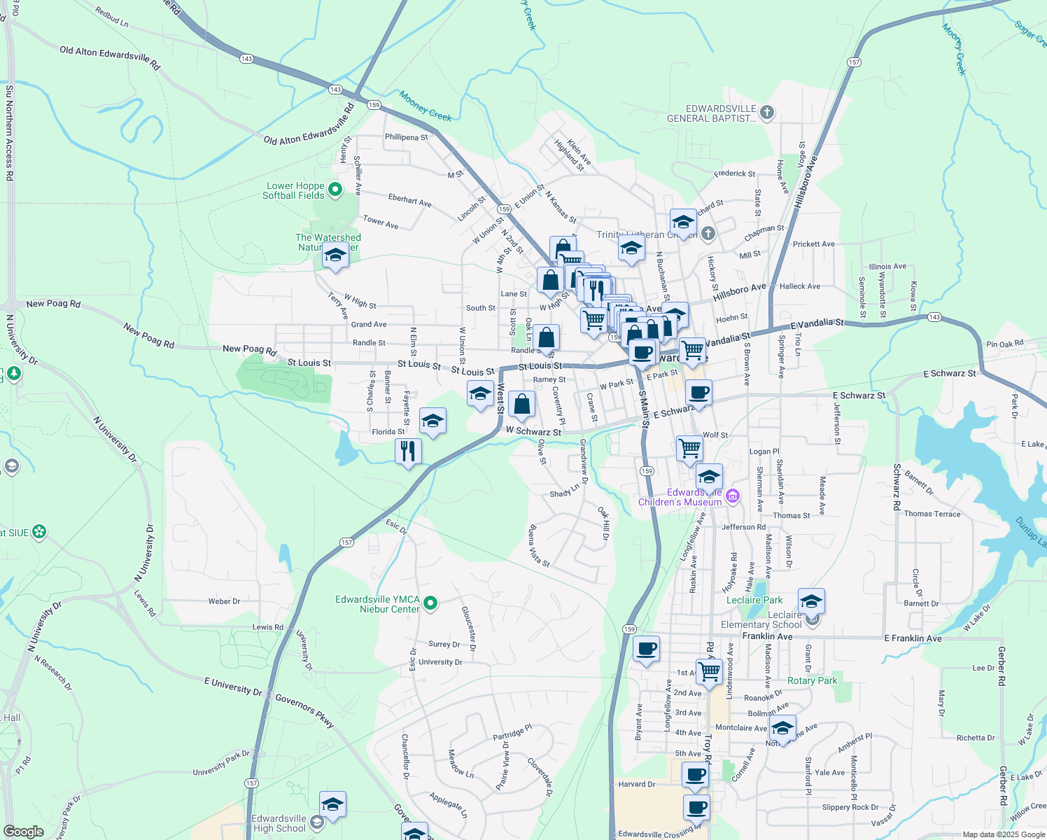 Pine Street, Edwardsville IL - Walk Score