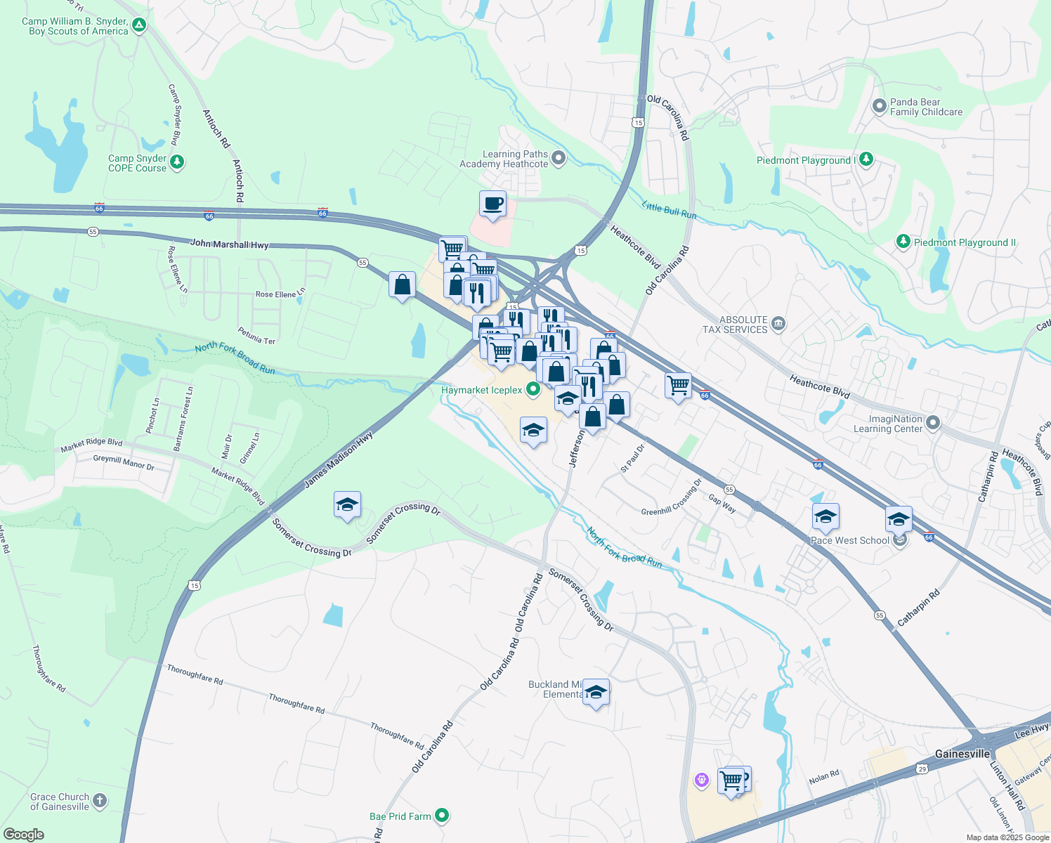 15161 Washington Street, Haymarket VA - Walk Score