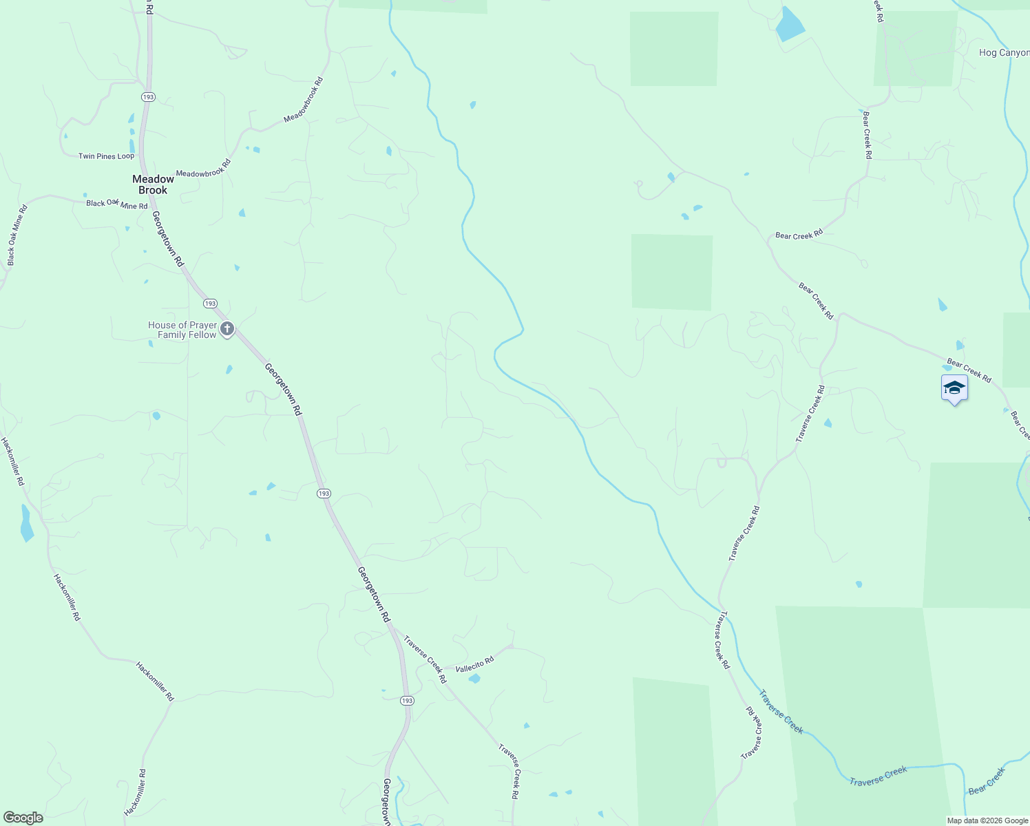5374 Porter Ranch Road, Garden Valley CA - Walk Score