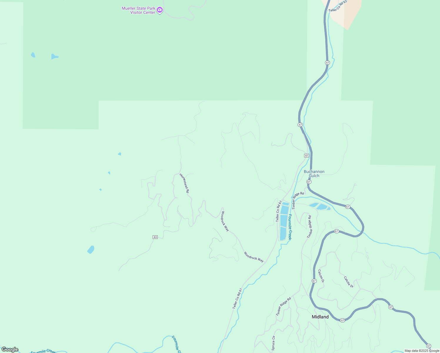 Teller County CO - Walk Score