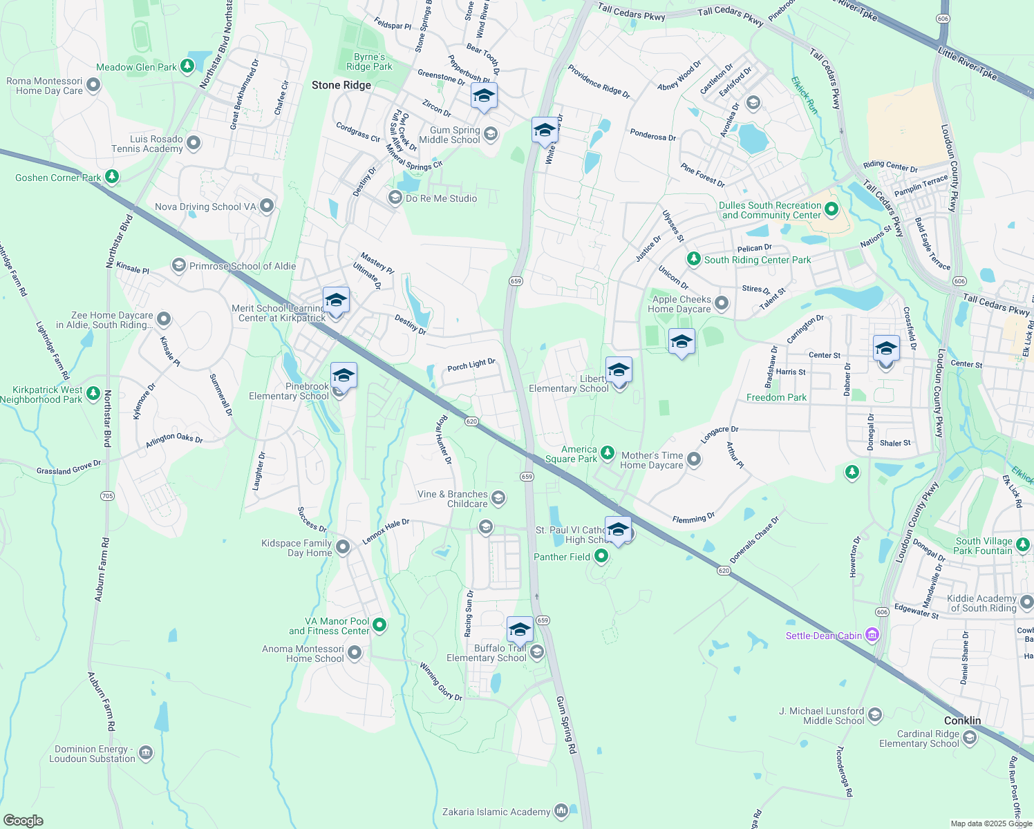 42141 Byrnes View Terrace, Aldie VA - Walk Score