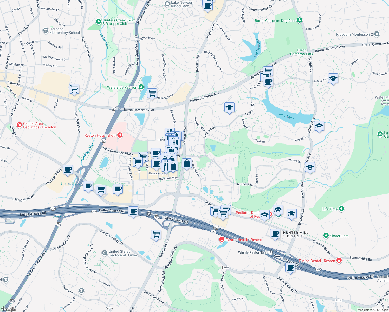 Temporary Road, Reston VA - Walk Score