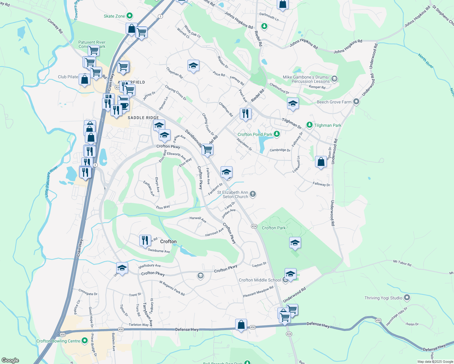 2165 Davidsonville Road, Crofton MD - Walk Score