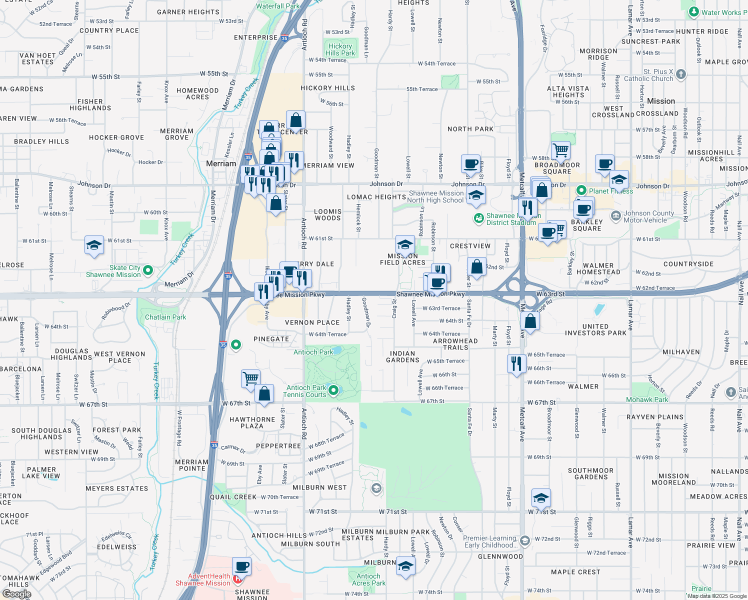 8275 Shawnee Mission Parkway, Mission KS - Walk Score