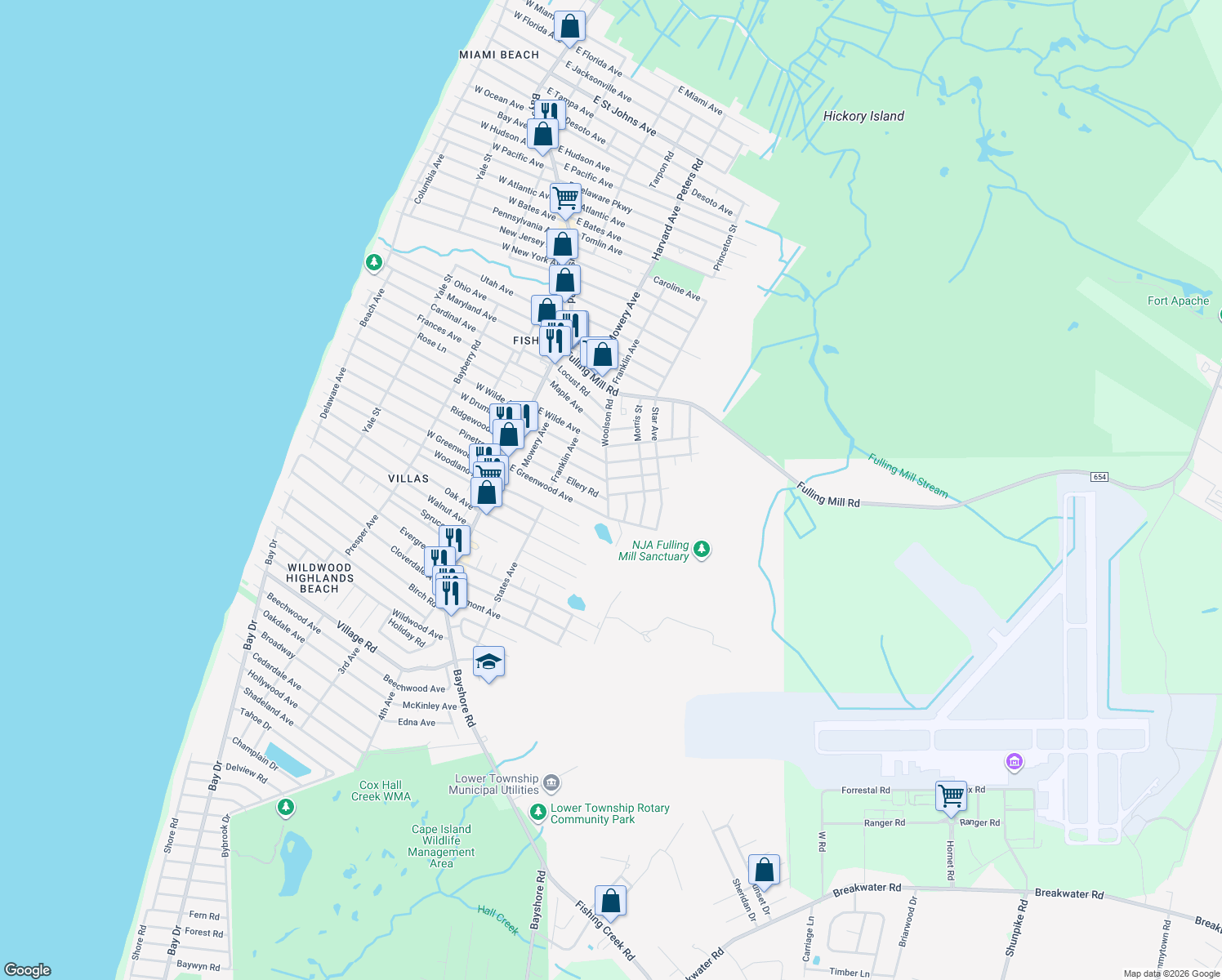 1706 Woolson Road, Lower Township NJ - Walk Score