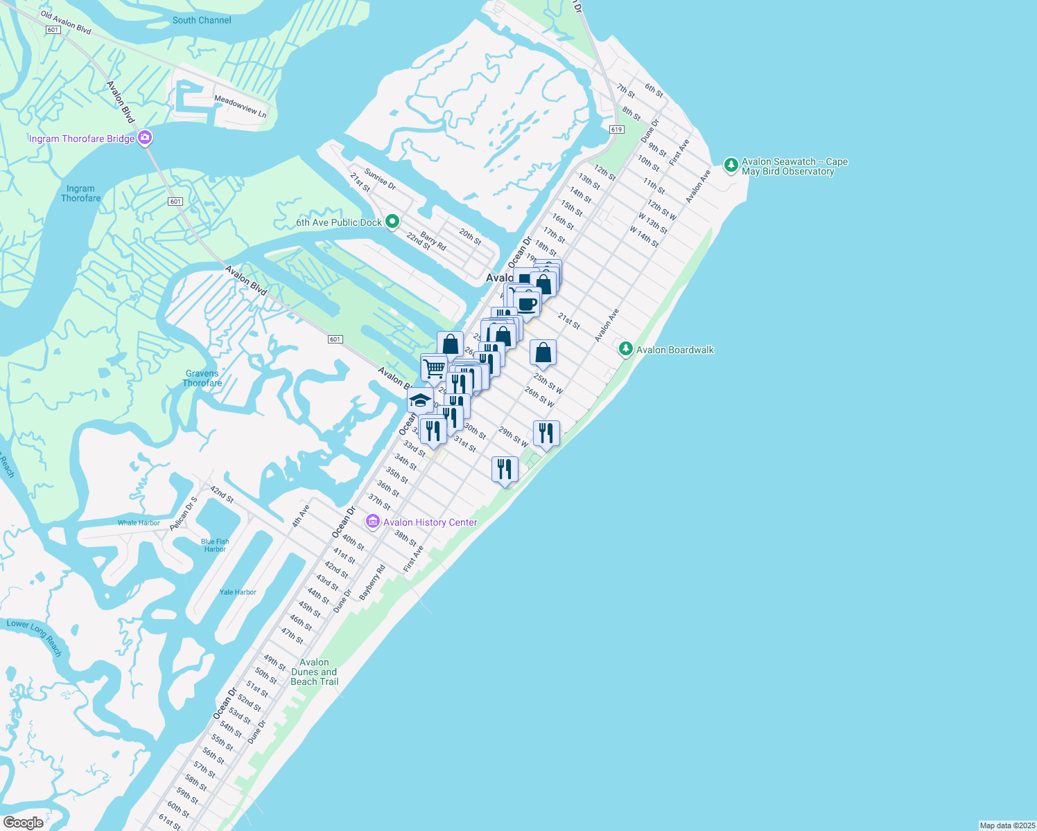 75 28th Street West, Avalon NJ - Walk Score