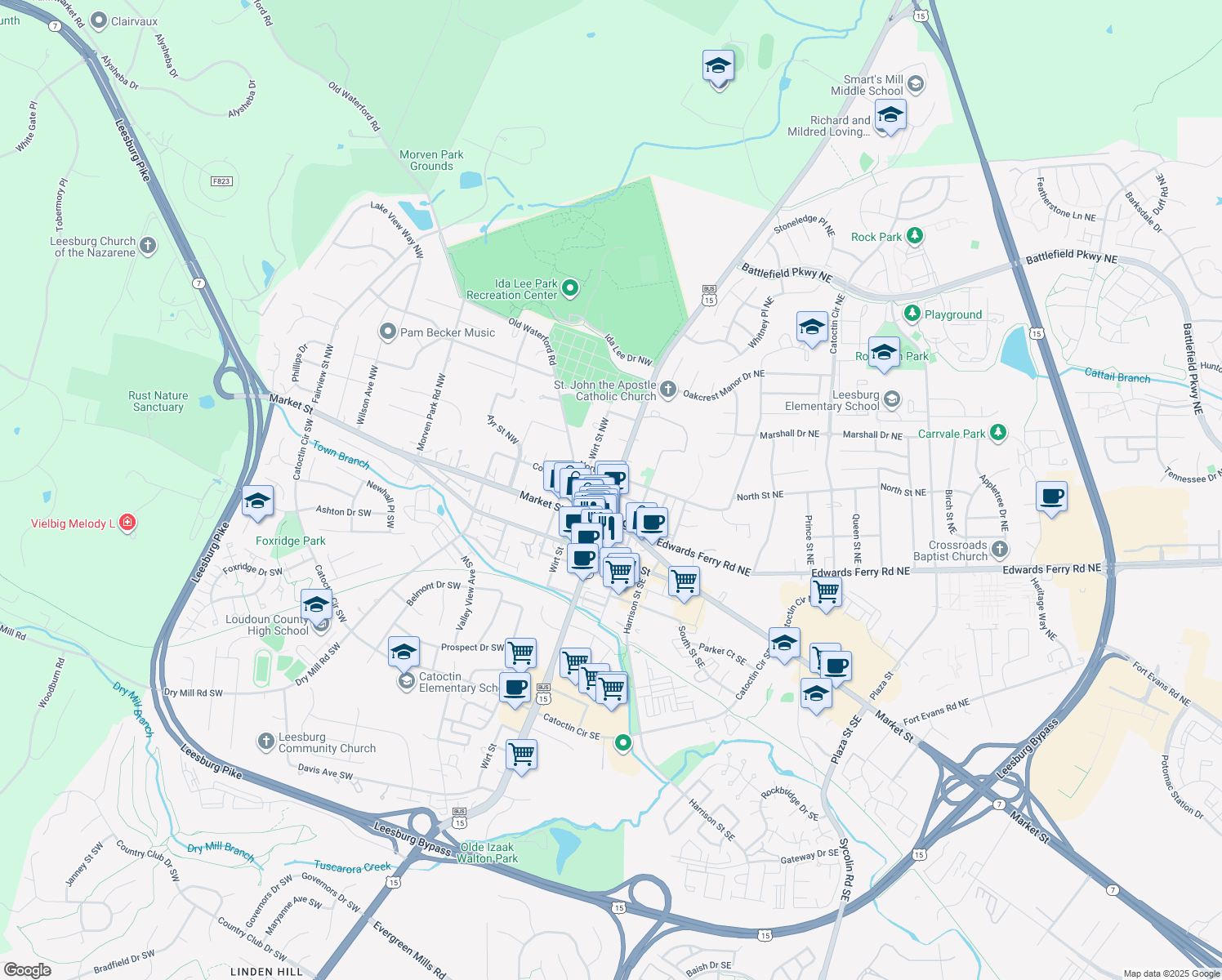 101 North King Street, Leesburg VA - Walk Score