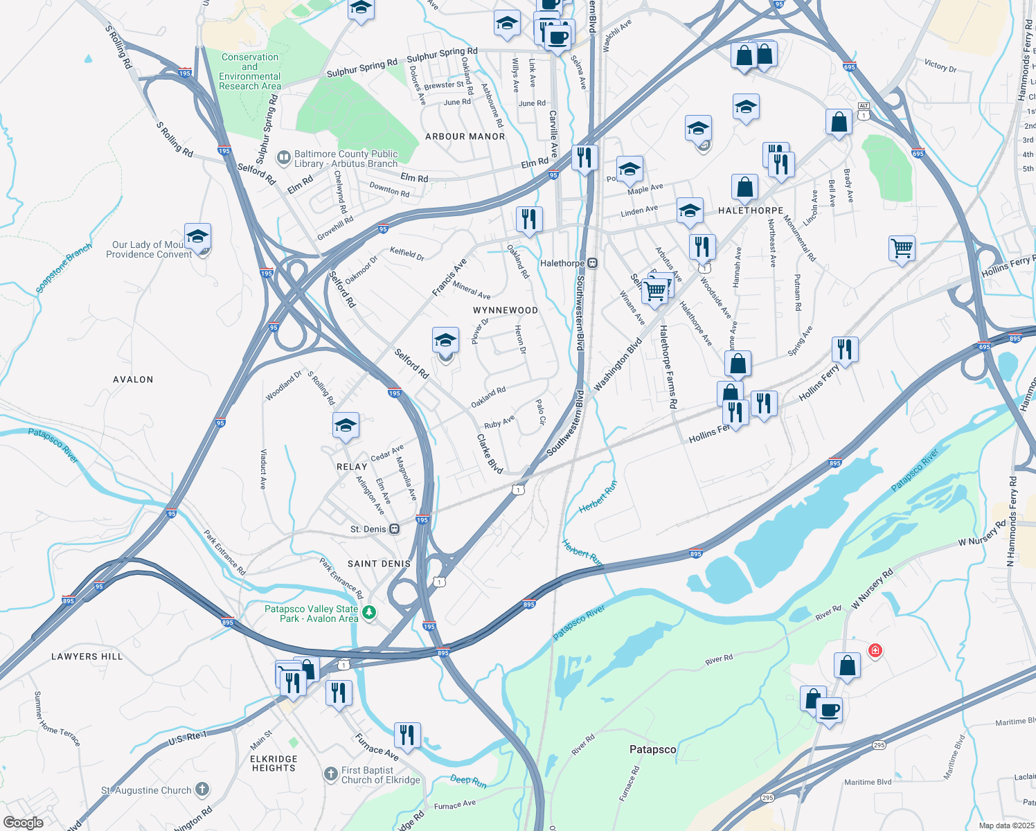 4718 Ruby Avenue, Arbutus MD - Walk Score