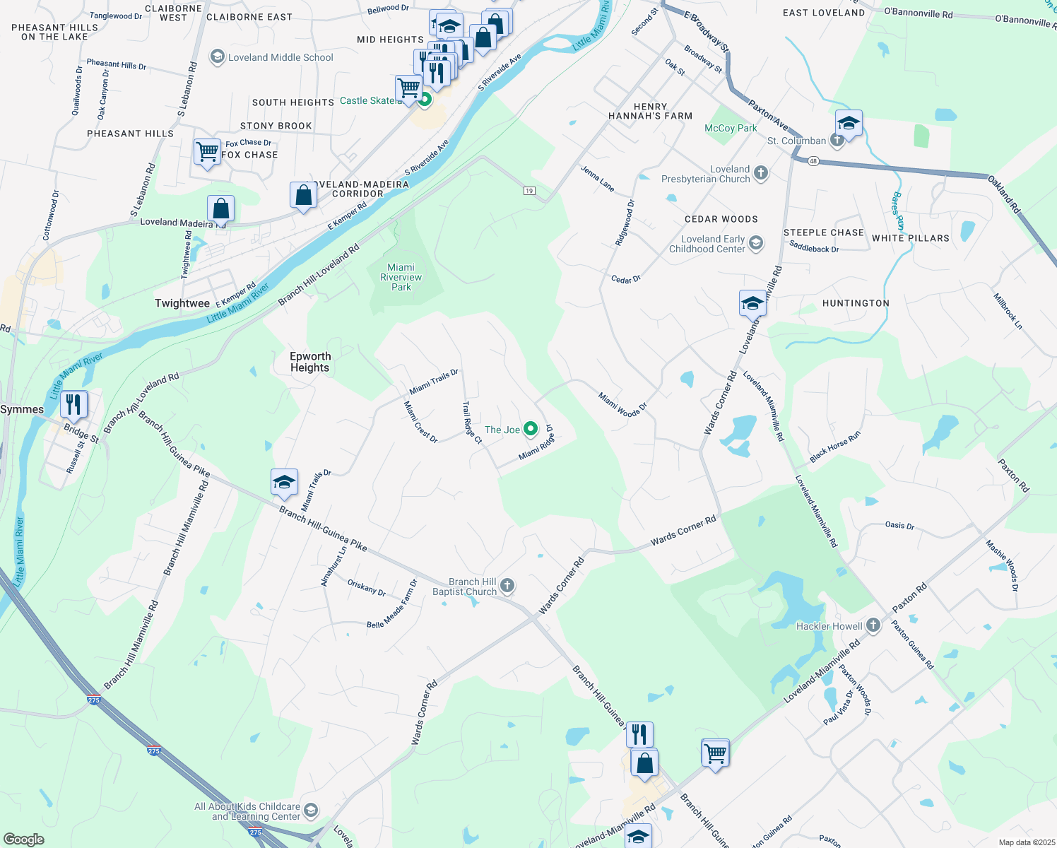 6629 Ridgeview Court, Loveland OH - Walk Score