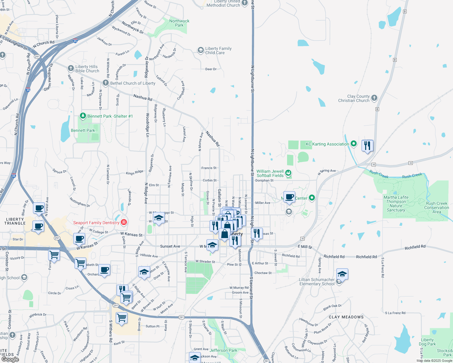 798 North Main Street, Liberty MO - Walk Score