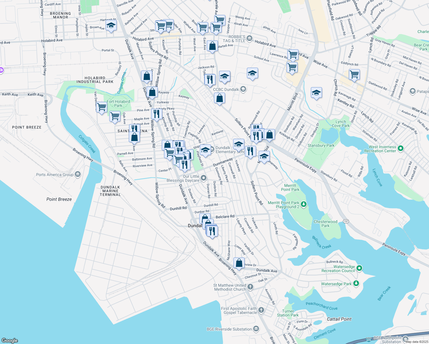 7003 Dunmanway, Dundalk MD - Walk Score
