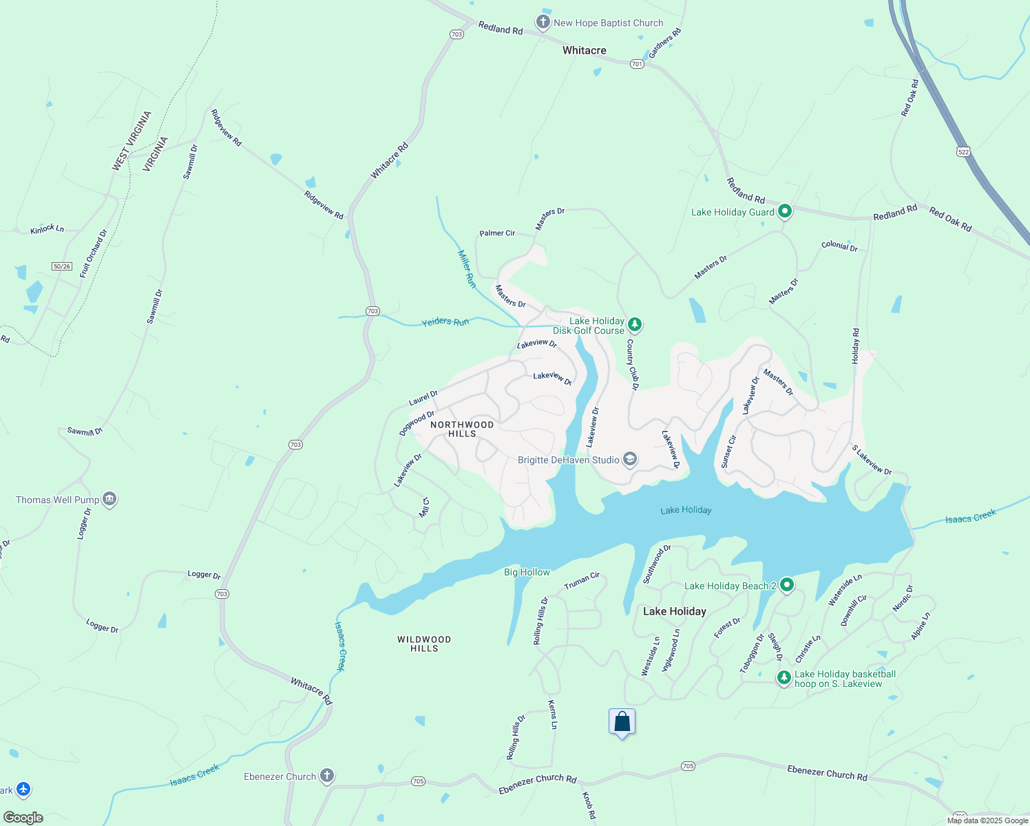 1406 Lakeview Drive, Cross Junction VA - Walk Score